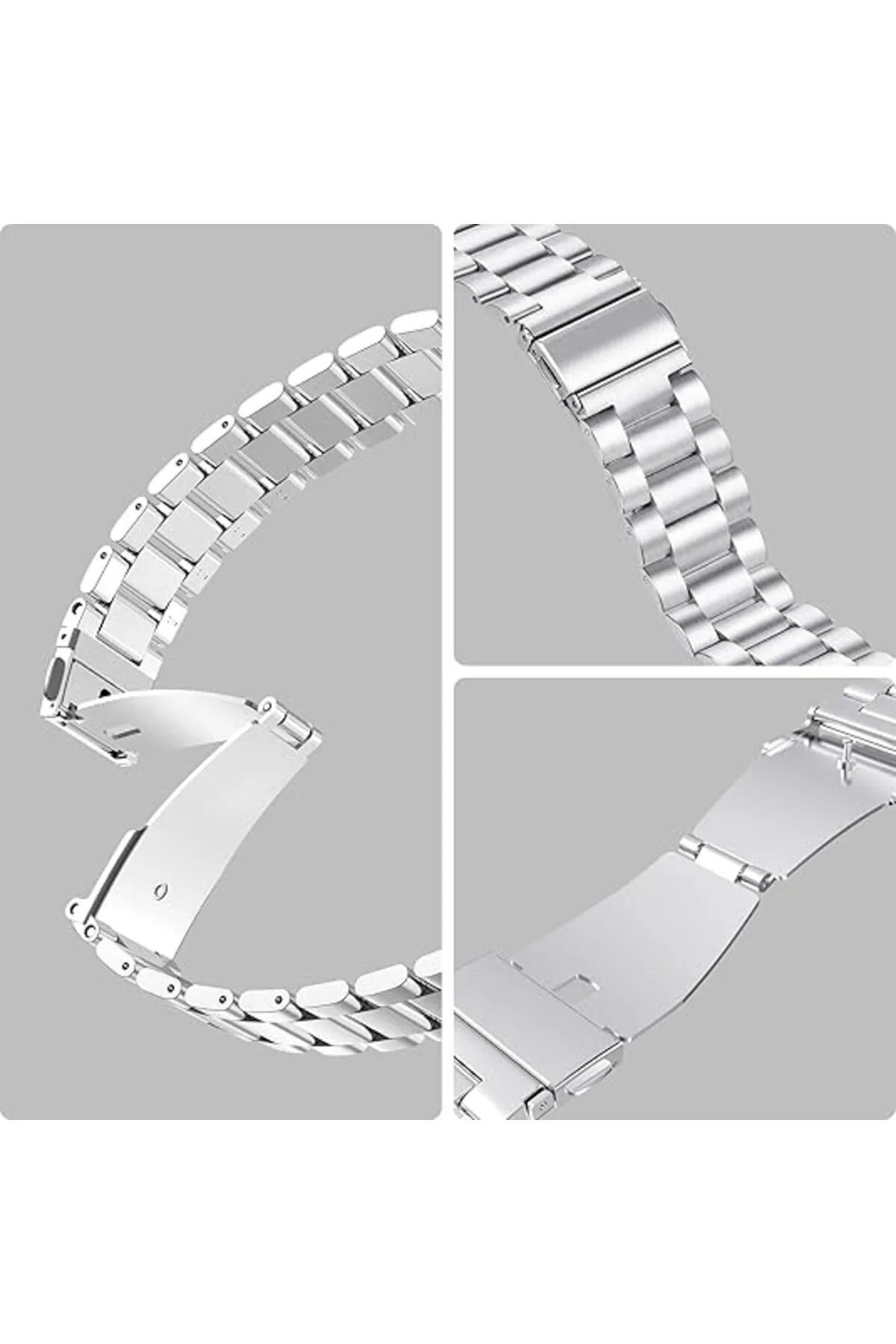 Fibaks Samsung Galaxy Watch 6 Classic 40 43 44 47 Mm Kordon Paslanmaz ...