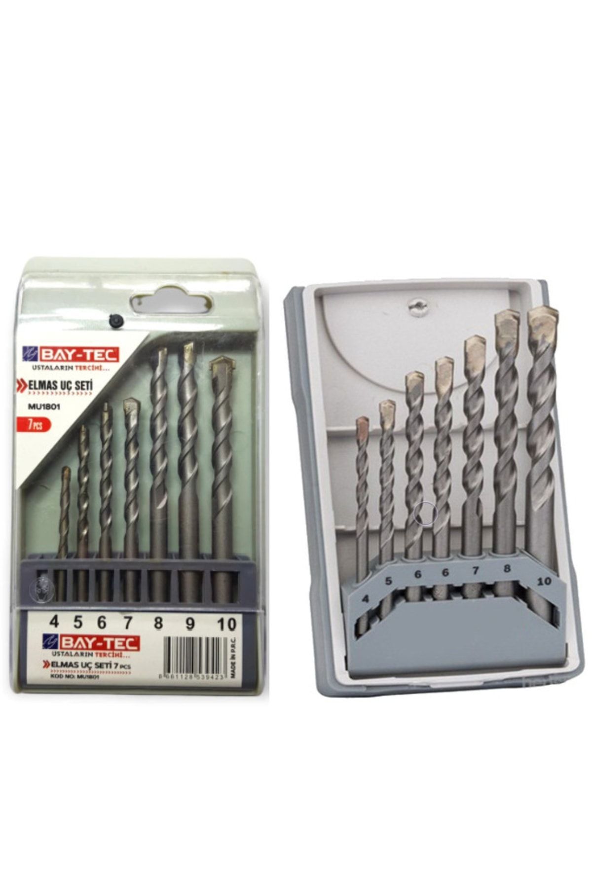 Genel Markalar Elmas Uç Seti 7 Parça Beton Delme Matkap Ucu Mu1801 ...