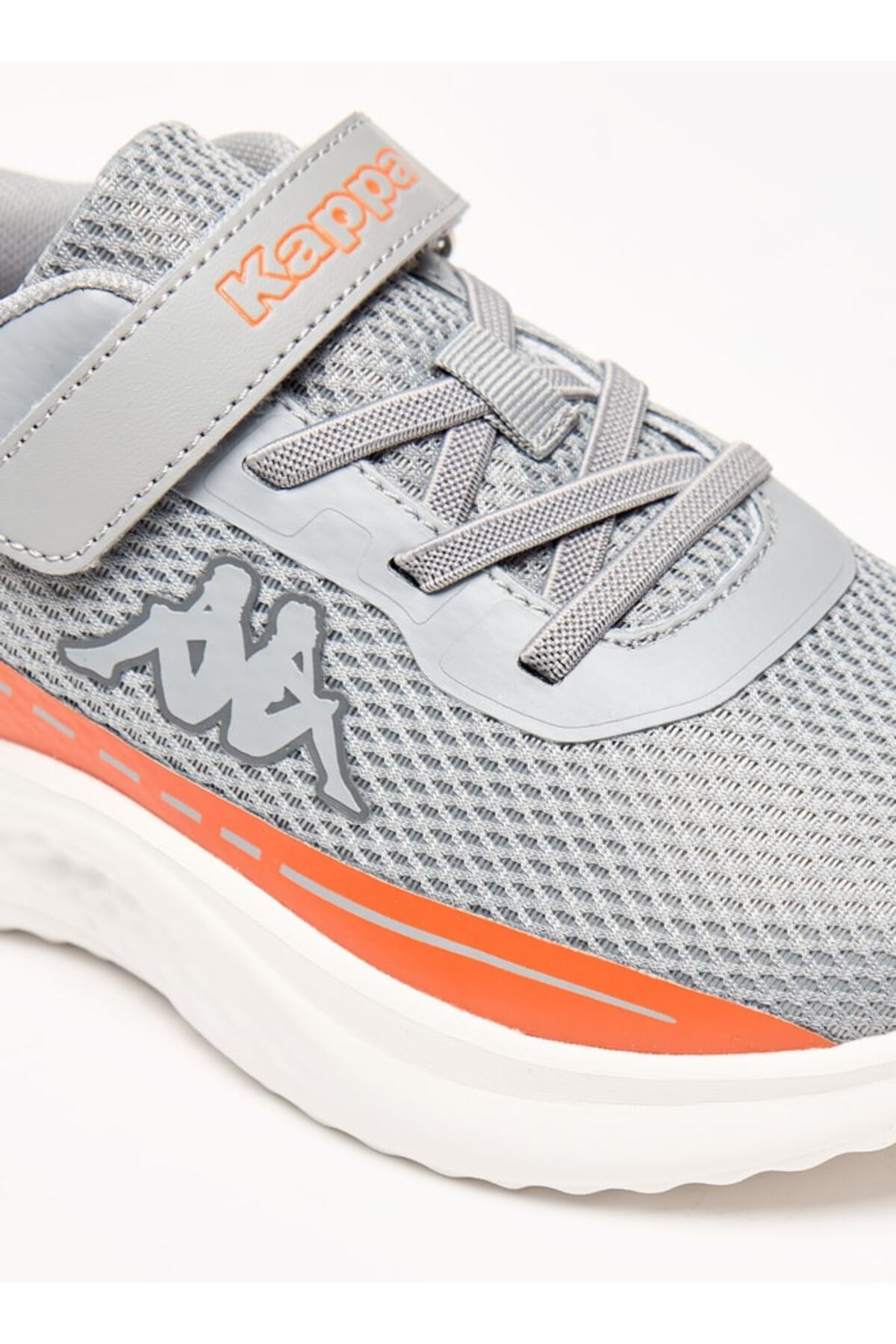 Kappa Boys' Logo Detail Sports Shoes with Hook and Loop Closure - Trendyol