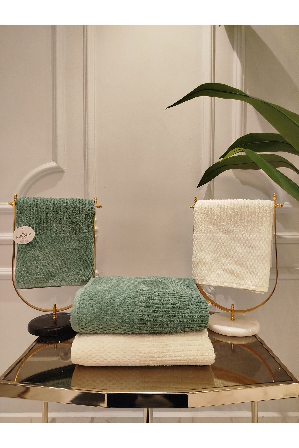 BNR HOME STORE BNR HOME My Mürdüm 4'lü Banyo Havlusu | Havlu Takımı ...
