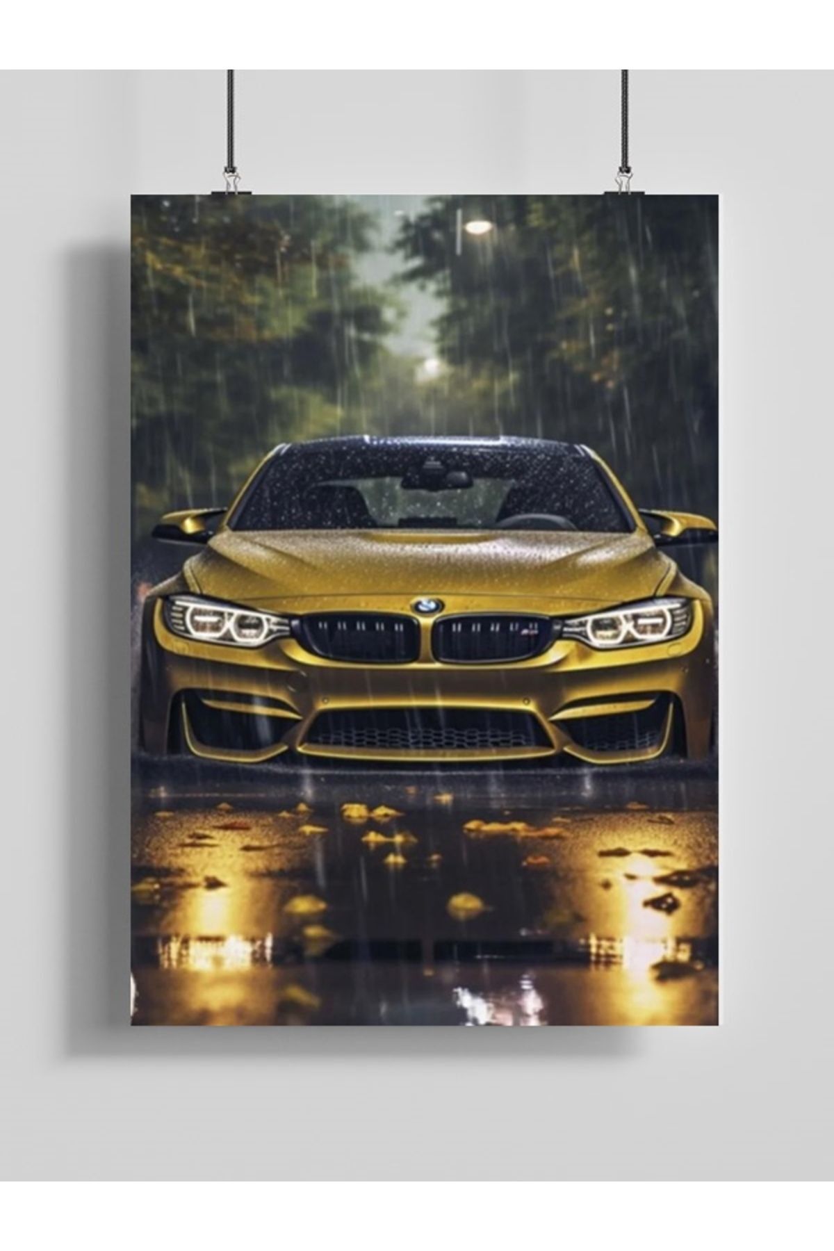 Poster City Bmw Araba Posteri-Çerçevesiz Parlak Fotoğraf Kağıdı Fiyatı ...