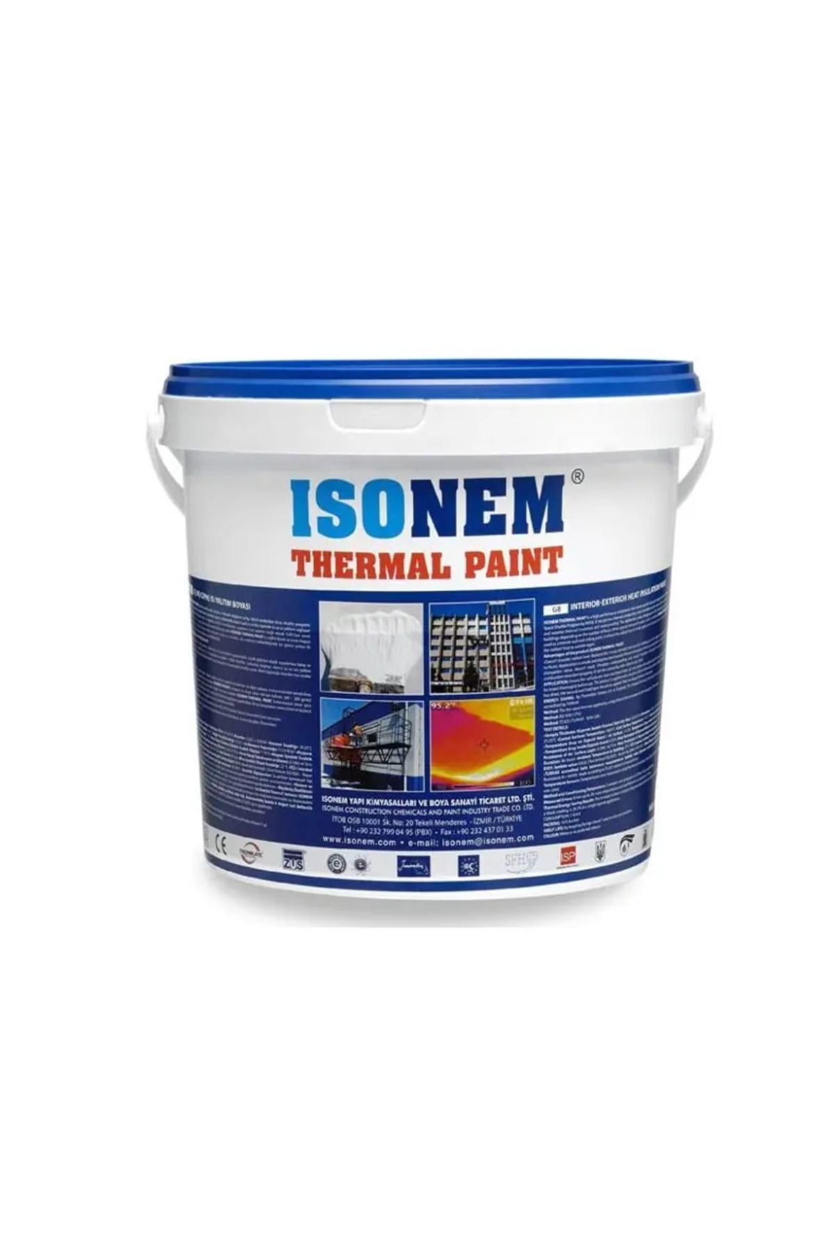Isonem Thermal Paint Beyaz 5 Lt Isı Yalıtımlı Boya - Fiyatı, Yorumları