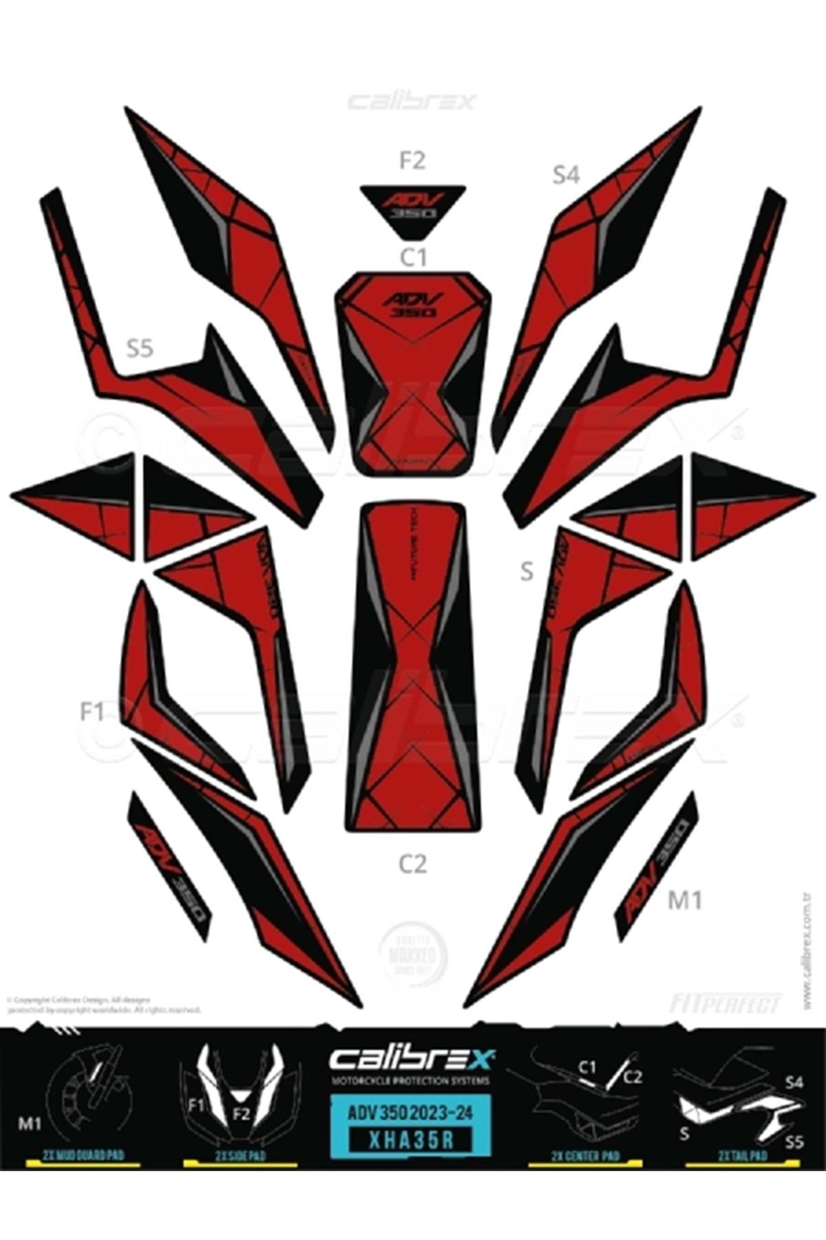 Calibrex ADV 350 Tank Pad Full Set XHA35R - Fiyatı, Yorumları