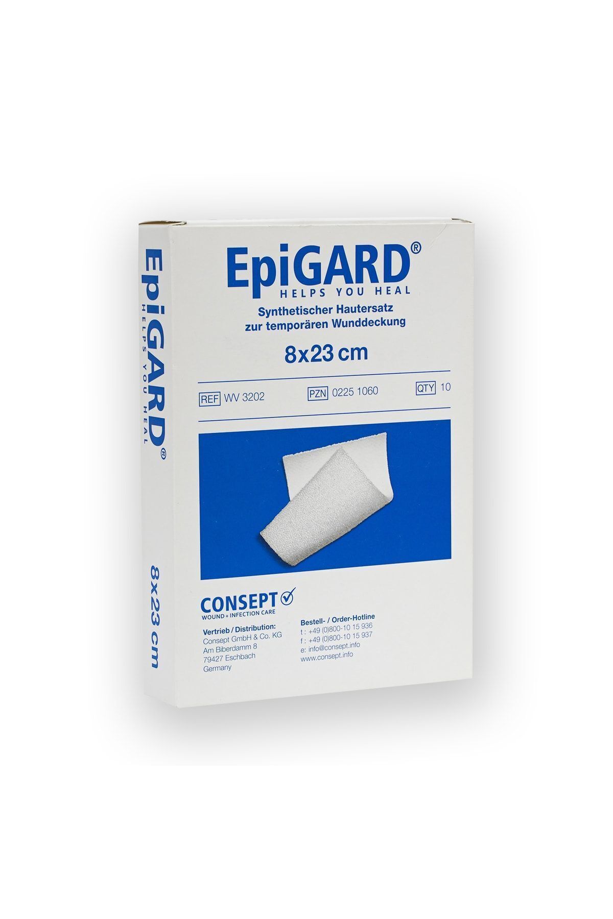Epigard ® Geçici Deri Eşdeğeri-yara Yanık Örtüsü 8 X 23 Cm - Fiyatı ...