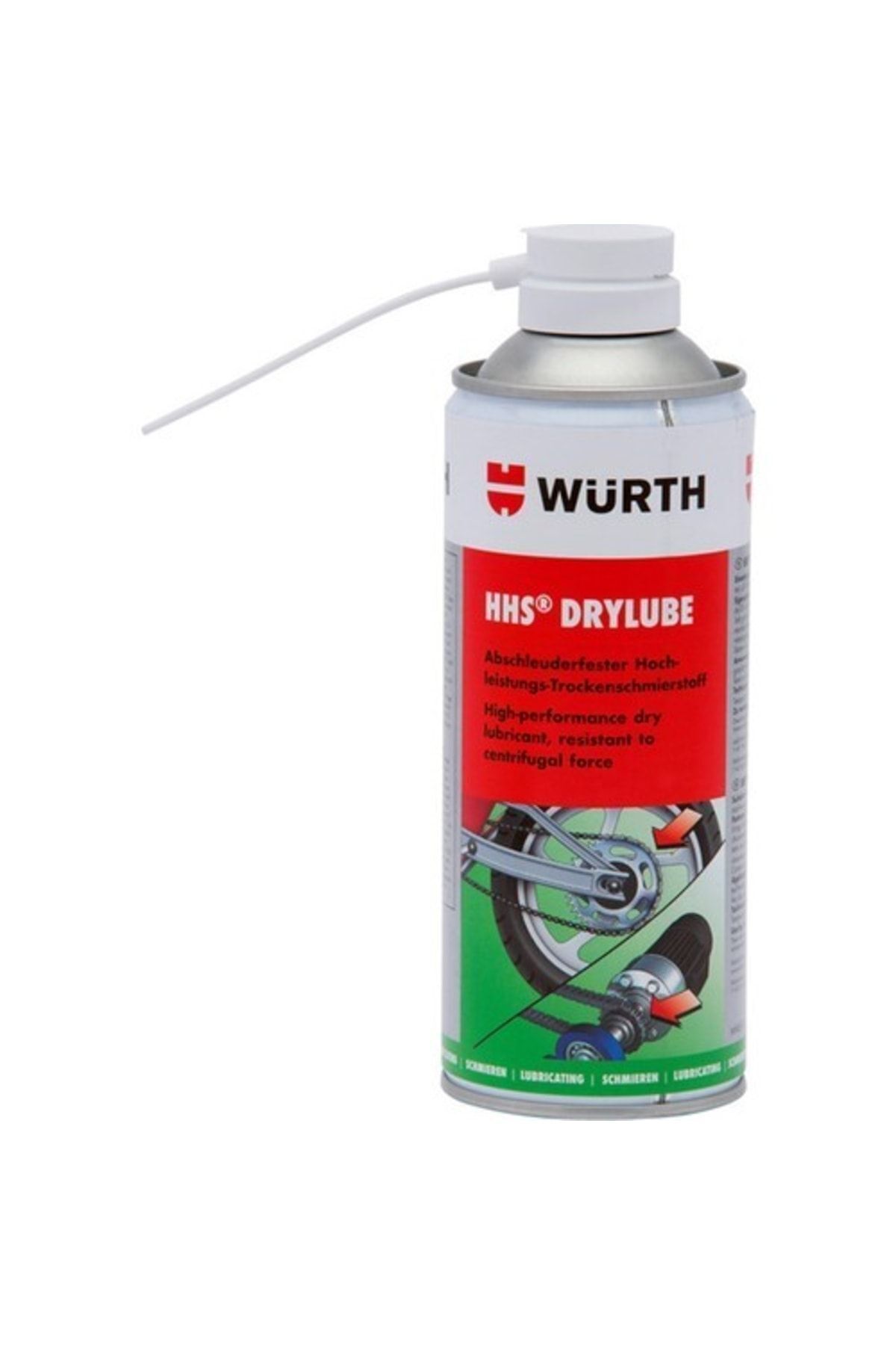 Würth Hhs Drylube ( Hhs 100) Kuru Zincir Yağlayıcı 400 Ml. Made In Germany - Fiyatı, Yorumları