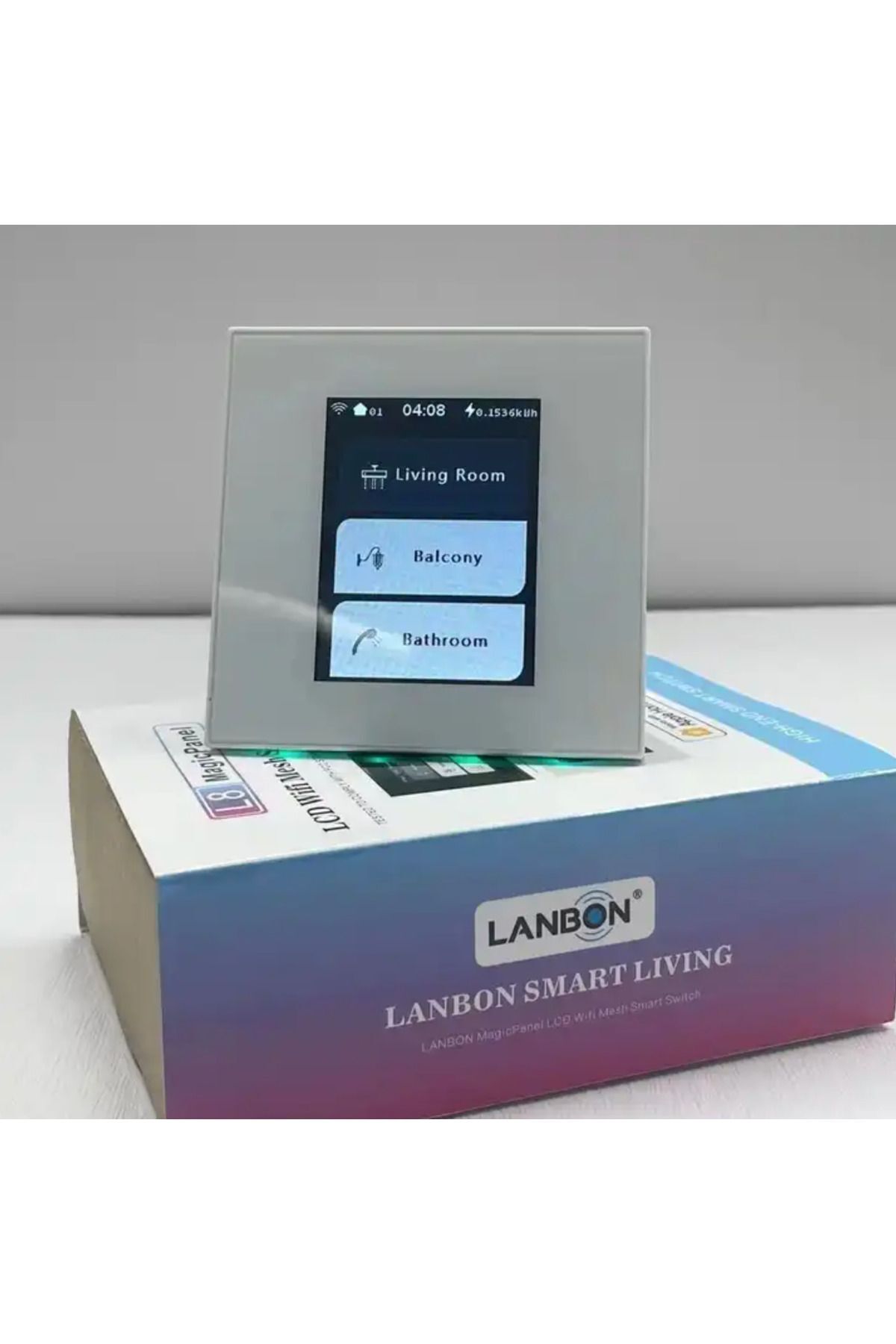 lcd LANBON L8 LCD Akıllı Işık Anahtarı Apple HomeKit, WiFi ile, Alexa ...