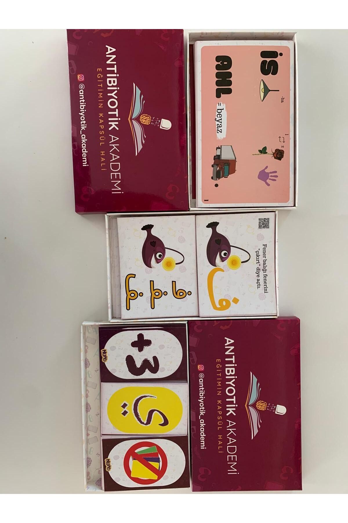 Hilcey Hobi Dini içerikli kutu oyunu elif ba hadis kartları n*uno kart ...