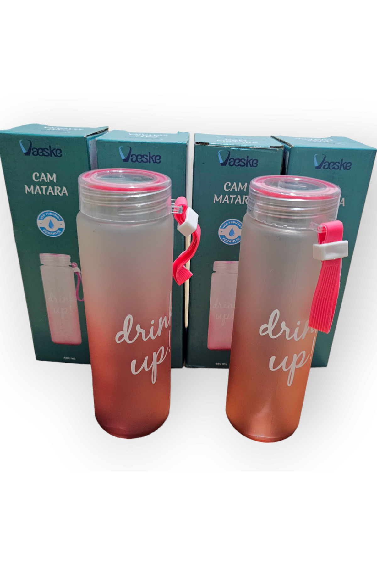 TREND Tutamacli Buzlu cam Matara 480 ml Fiyatı, Yorumları - Trendyol