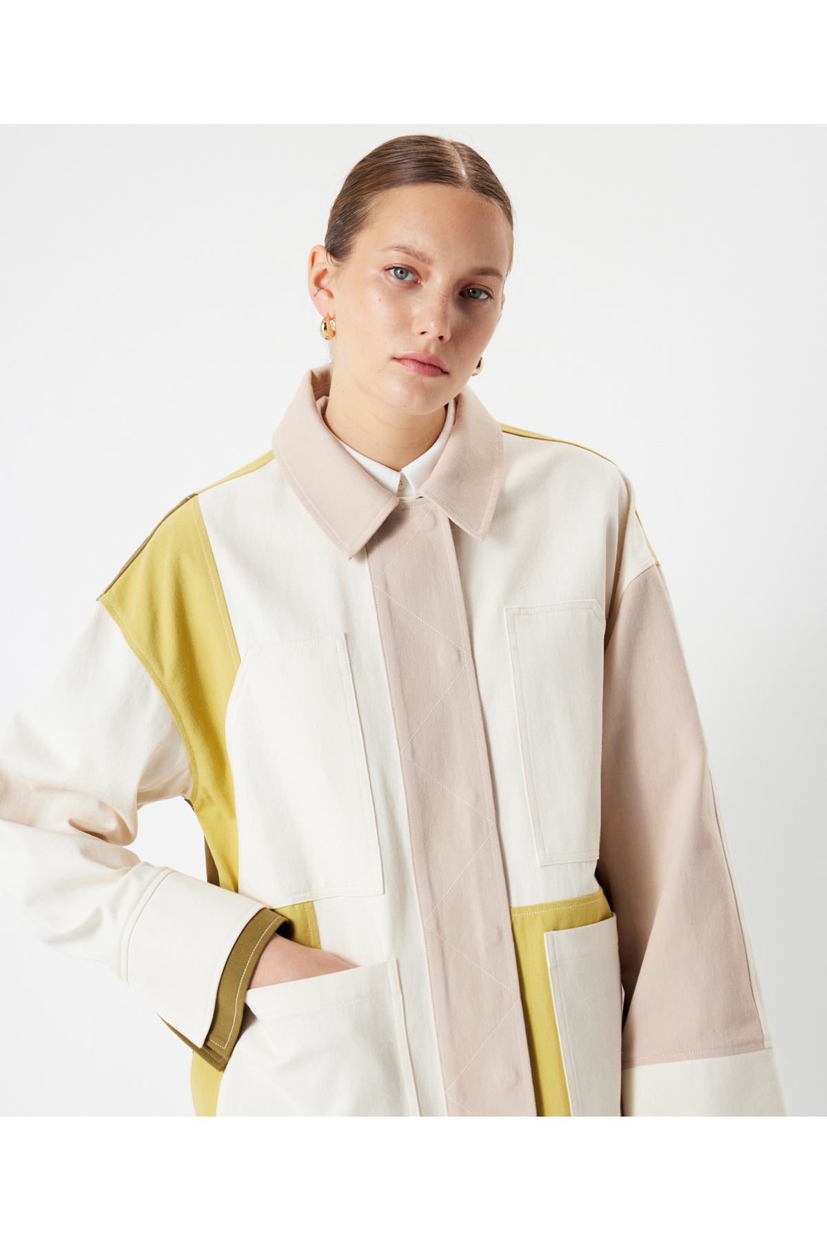 İpekyol Colorblock non denim ceket Fiyatı, Yorumları - Trendyol