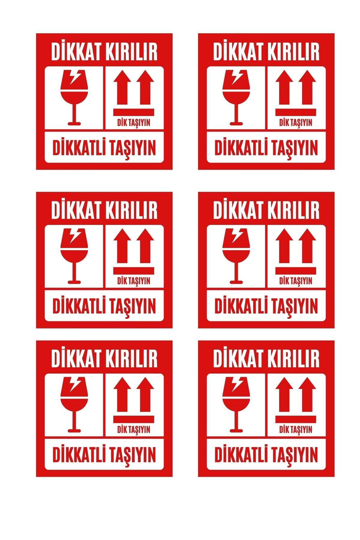 BASKI CARKI Dikkat Kırılır Yazılı Etiket 30 Adet Fiyatı, Yorumları ...
