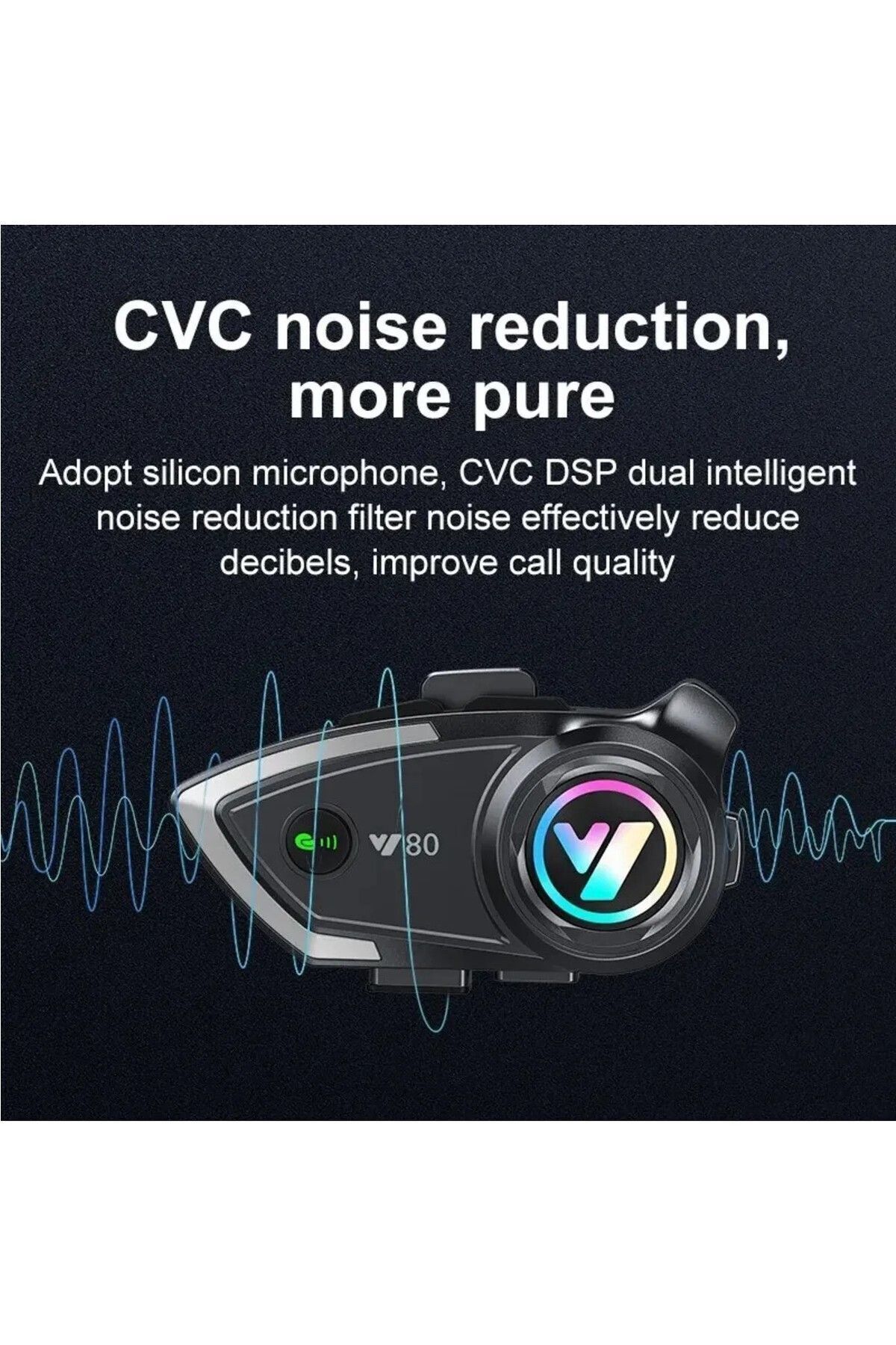 RUGGED Kask Bluetooth Kulaklık Y-80p Bluetooth Motosiklet Kulaklık 5.3 Motosiklet Kulaklık ...