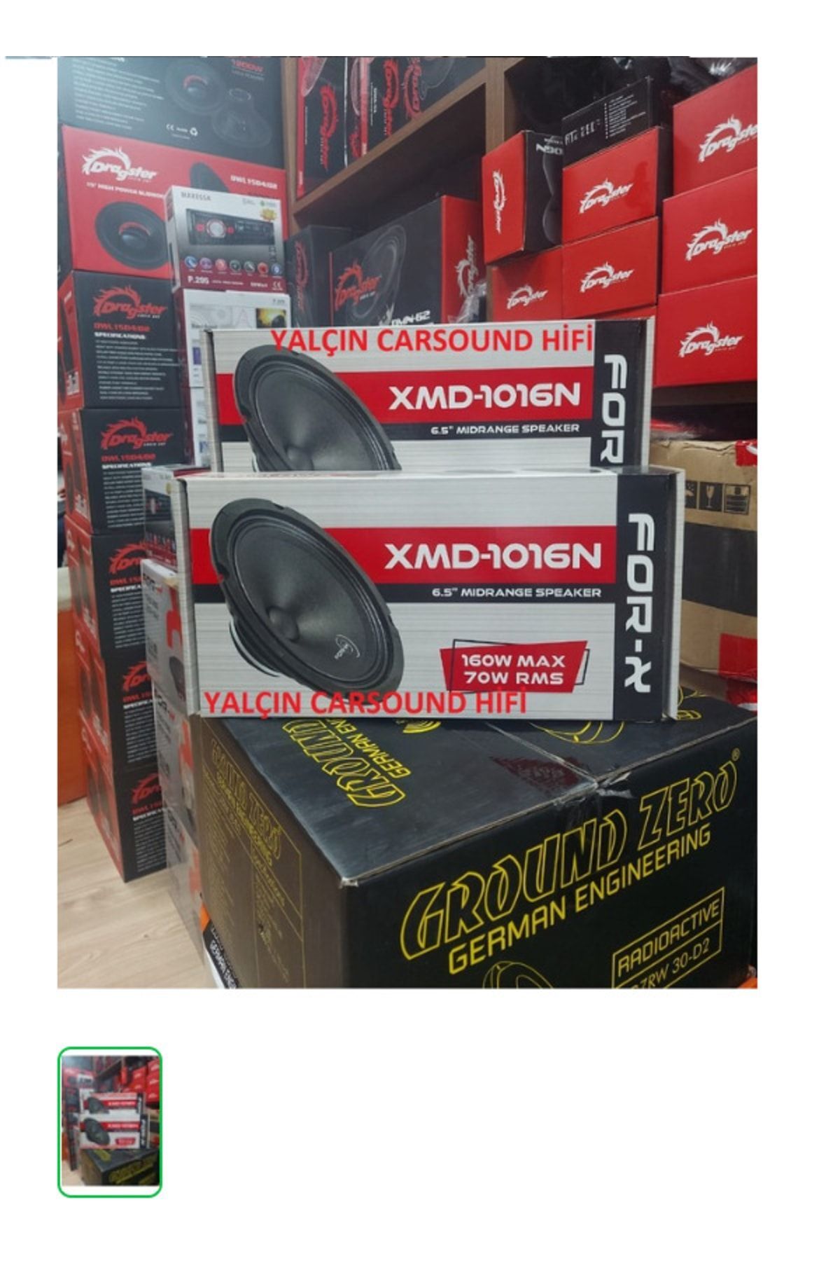 FORX5 For-x Xmd 1016n 16cm Çifti 320w 140rms Yeni Neo Slim Carbon Seri ...