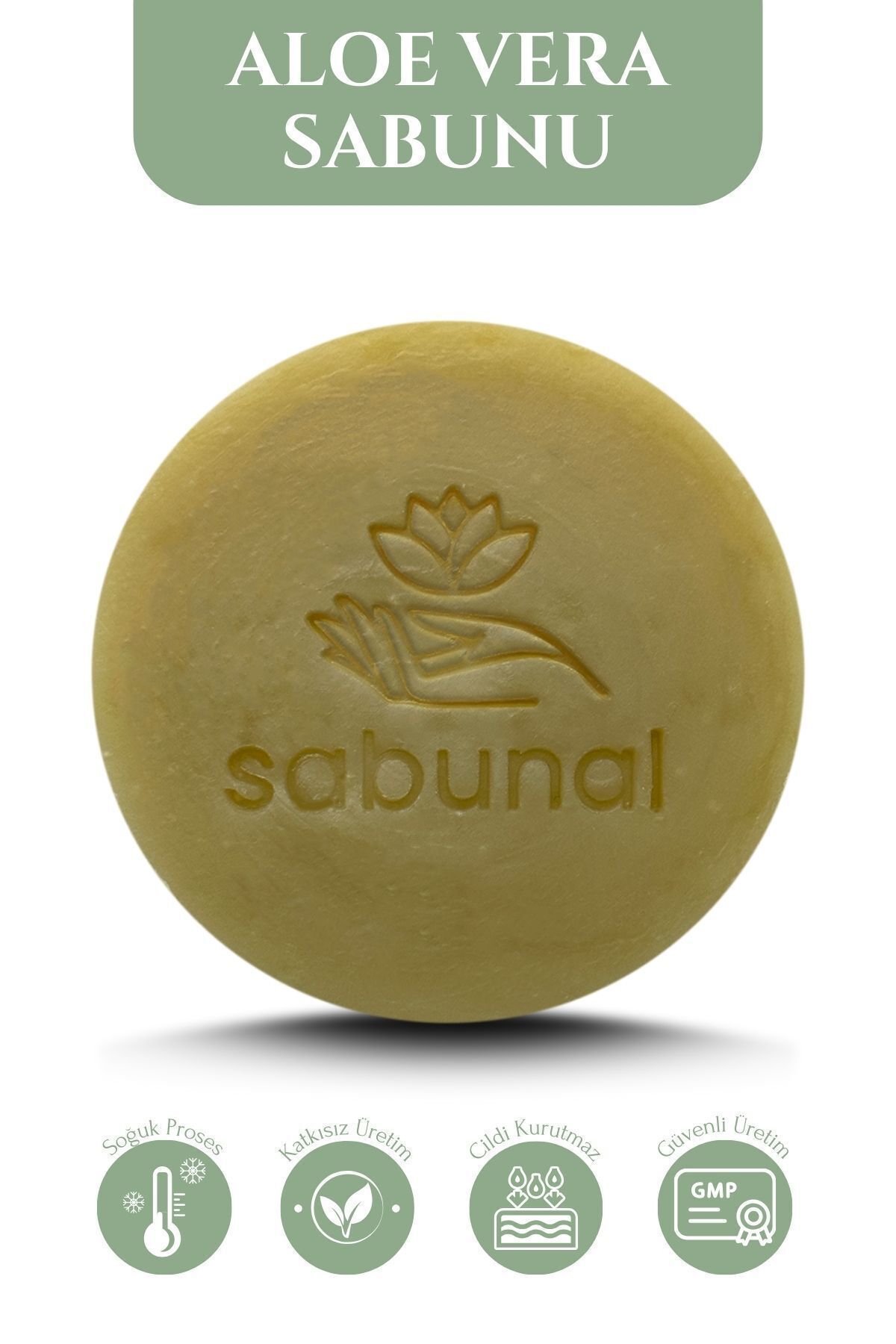 sabunal Aloe Vera Sabunu - Nemlendirici ve Yatıştırıcı Bitkisel Doğal ...