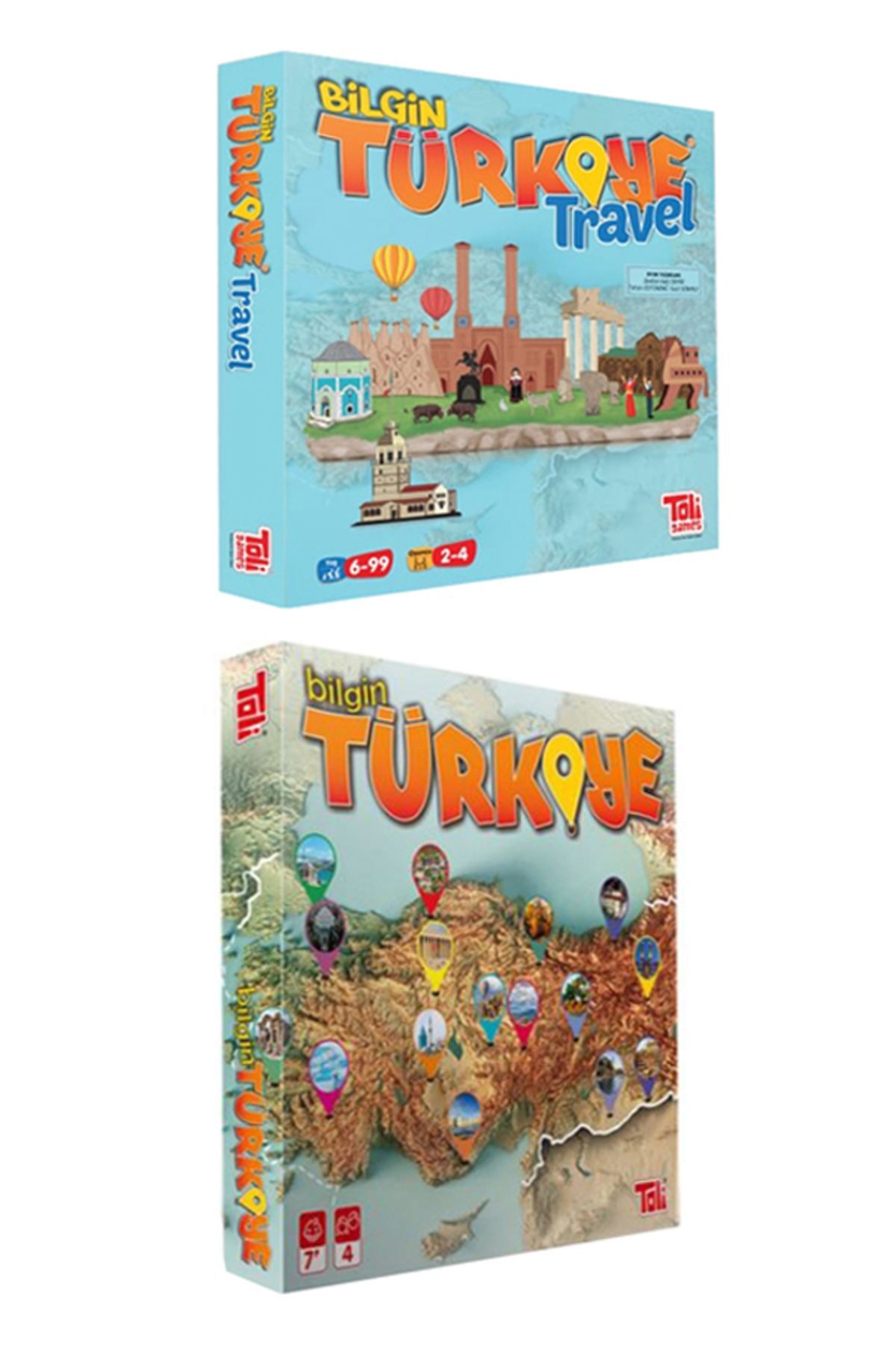 Toli Games Bilgin Türkiye Zeka ve Travel Oyunu Set Fiyatı, Yorumları ...