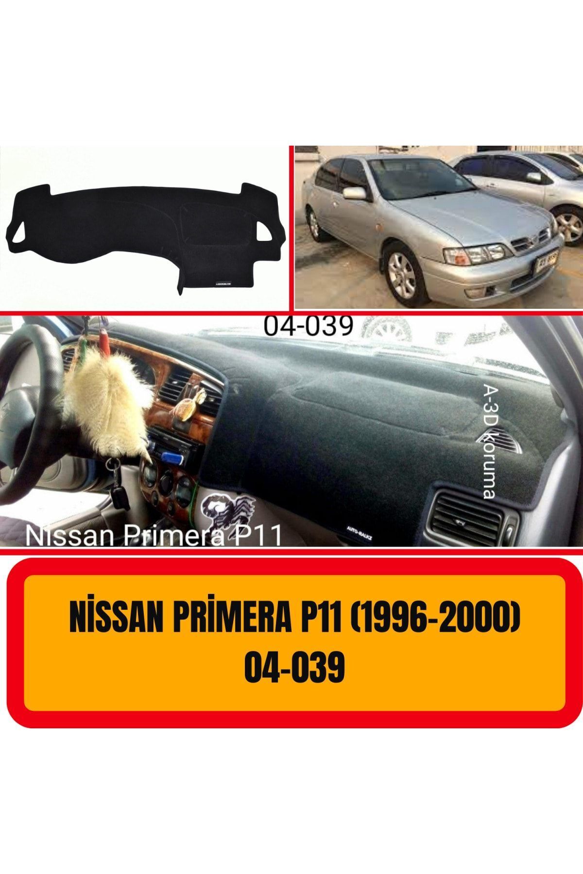 A3D TORPİDO KORUMA Nissan Primera P11 1996-2000 Ön Gögüs / Panel ...