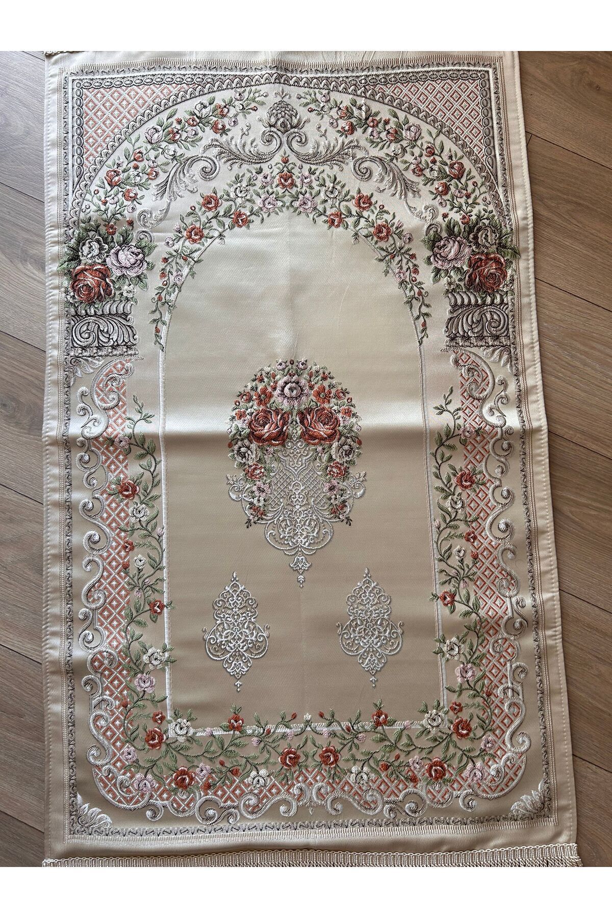 Nurka Çeyiz Dowry Bundle Hajj Umrah Gift Luxury Tapestry Prayer Rug ...