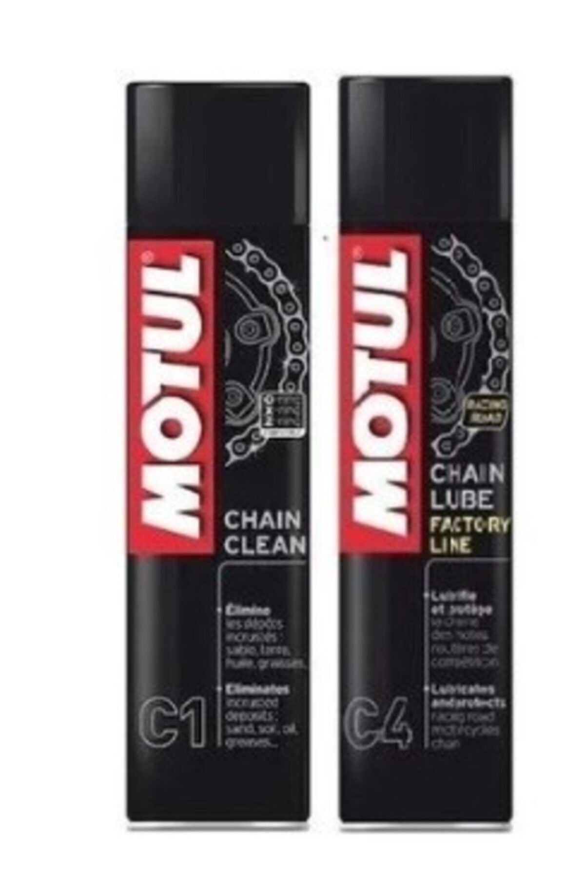 Motul Zincir Temizleme Spreyi - C4 Set 400ml - Fiyatı, Yorumları