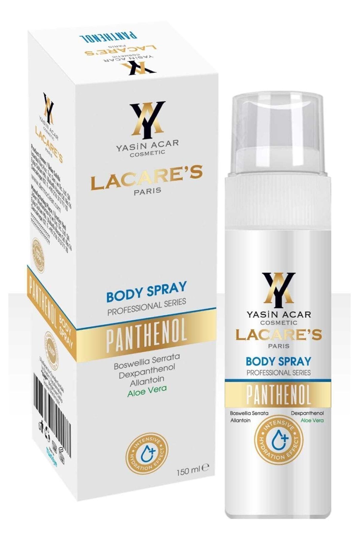 Lacares Paris Panthenol Spray Vücut Nemlendirici, Yoğun Bakım Etkili ...