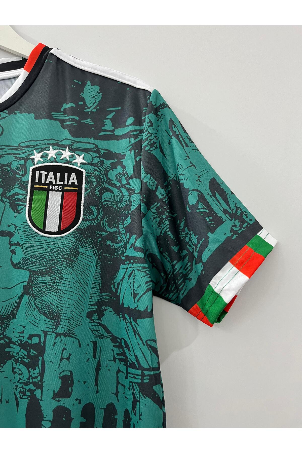 JANJON STAR Italya Rönesans Temalı Yeşil Renk Özel Tasarım Arkası Boş ...