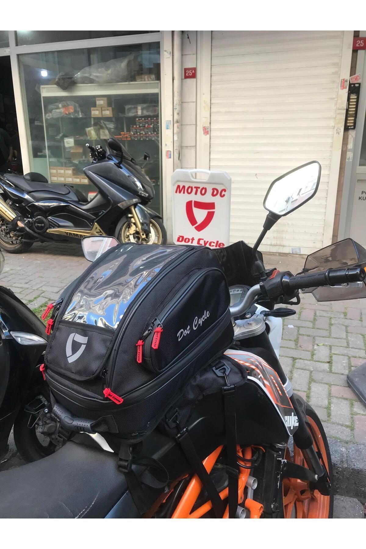 DOT CYCLE Motosiklet Körüklü Depo Üstü Ve Sırt Çantası / Kask Çantası ...