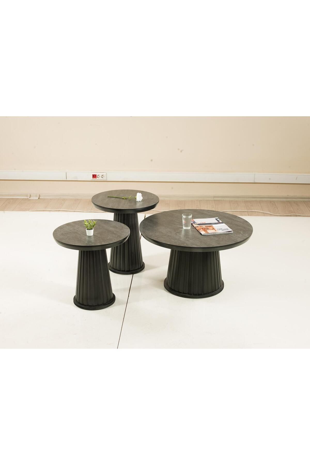 İSM MOBİLYA ANGEL BOHEM ÜÇLÜ SEHPA SETİ Fiyatı, Yorumları - Trendyol