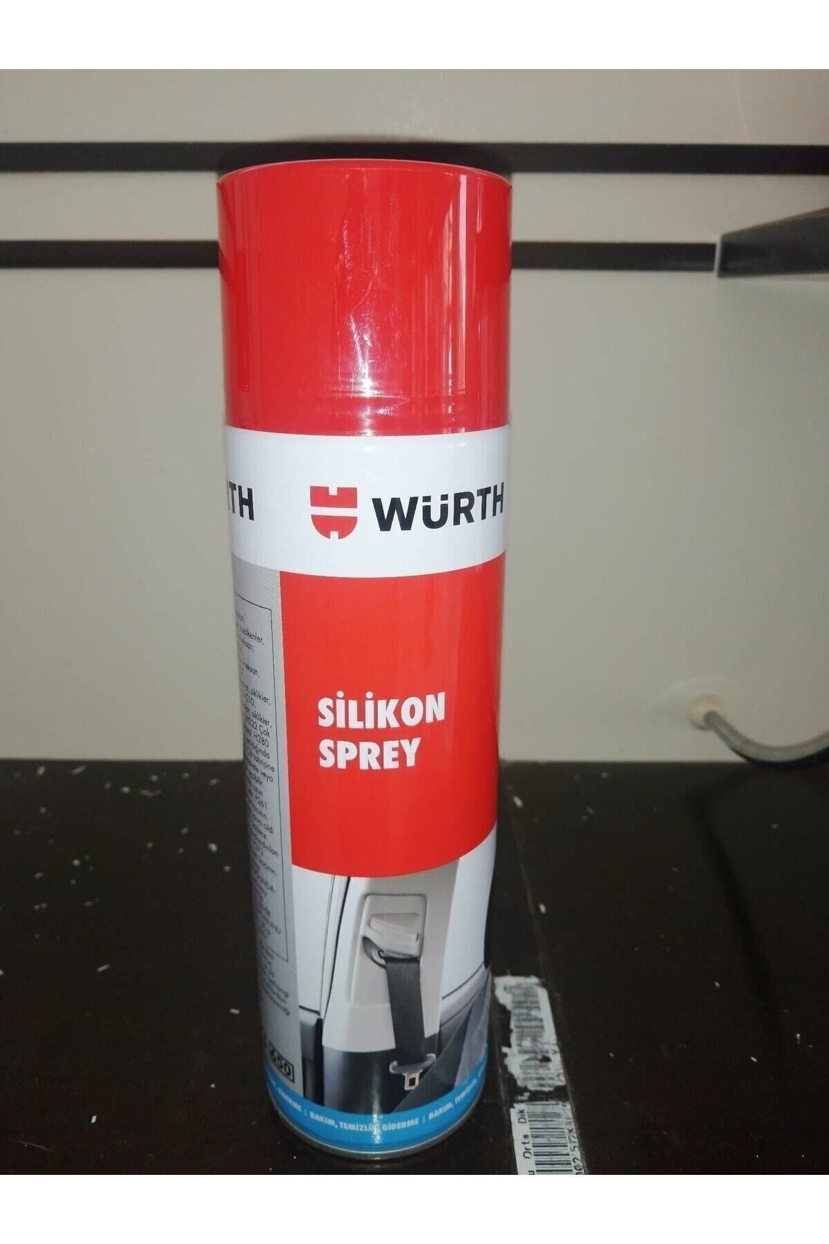 Würth Silikon sprey plastik ve lastik yüzeylere kalıcı olarak koruma ...