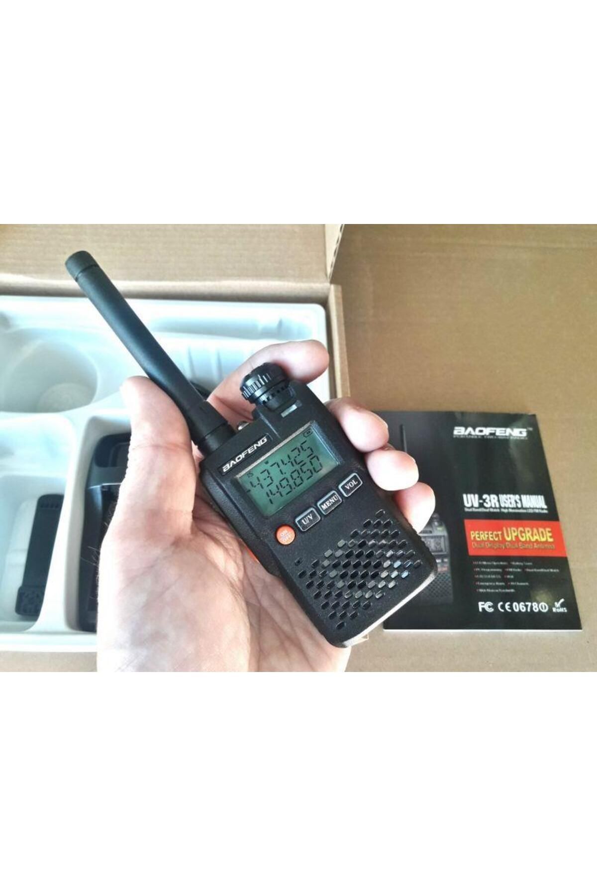 BAOFENG Uv3r Uv 3r Mini Telsiz Kolay Taşıma Ince Tasarım - Fiyatı, Yorumları