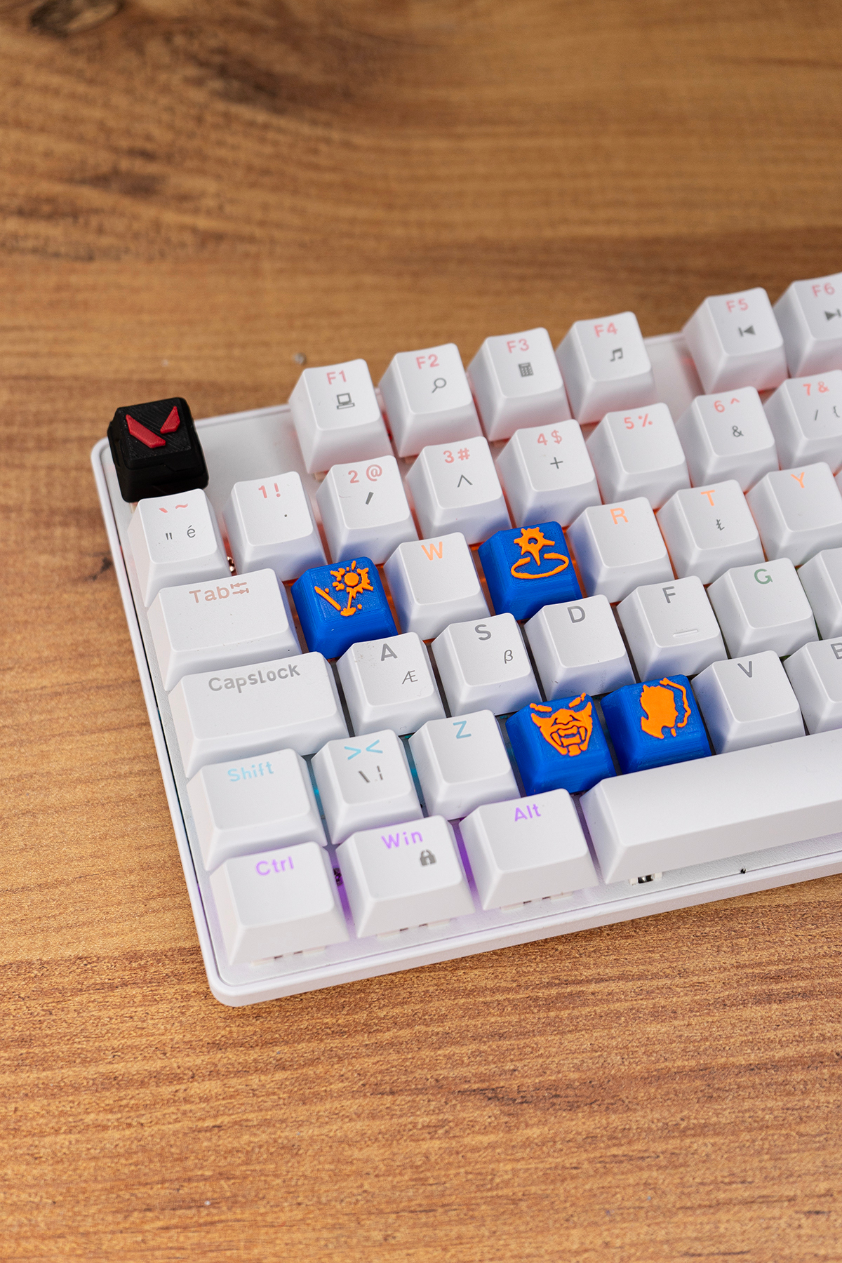 Makerpax Valorant Yoru Keycaps, Q-E-X-C Mekanik Klavye Tuşu Fiyatı ...