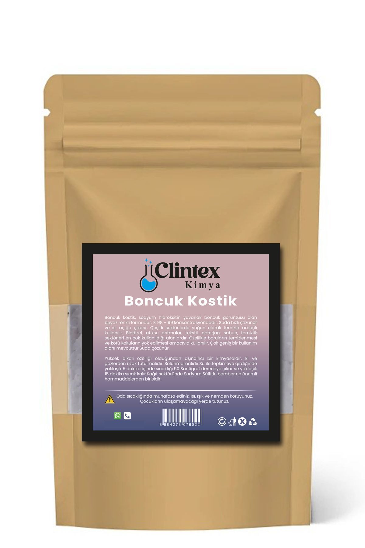 Clintex Kimya Boncuk Kostik %98-%99 1 Kg Avrupa Fiyatı, Yorumları ...