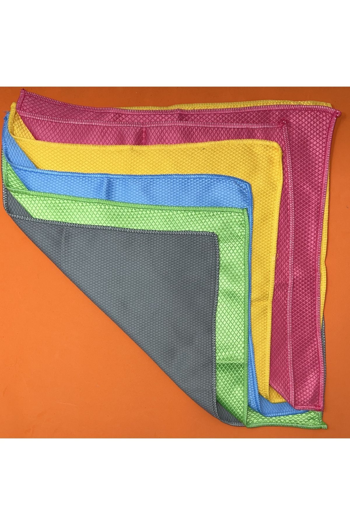 Sil-Pak Mikrofiber Baklava Desenli Cam Silme Bezi 40x40 cm, 1adet ...