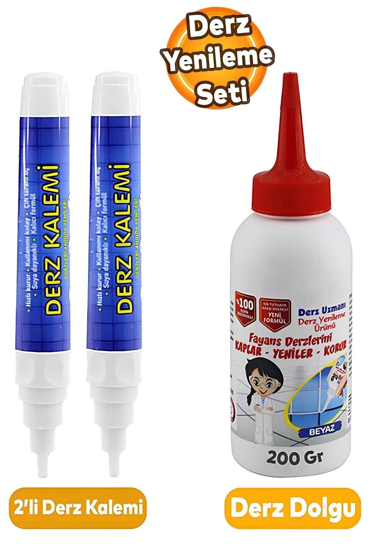 Badem10 Fayans Arası Beyaz Hazır Derz Dolgusu 200 gr Tamir Derz ...