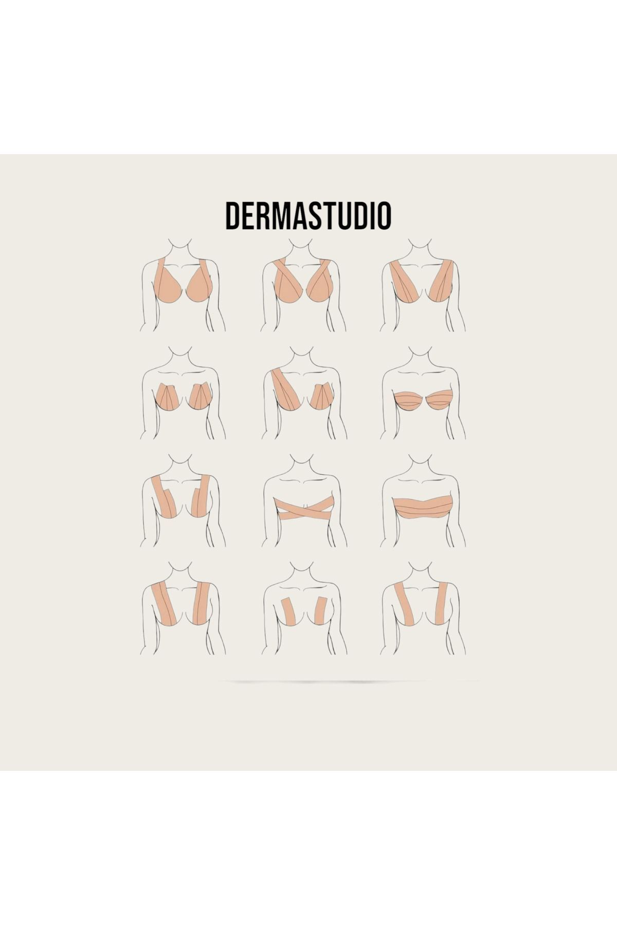 DERMASTUDİO Göğüs Şekillendirici ve Toparlayıcı Bant Fiyatı, Yorumları - Trendyol