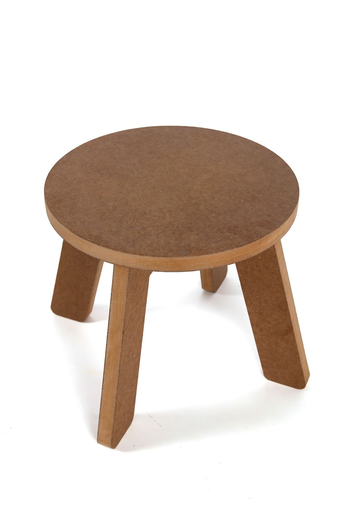 MH MiniHediye Mini Ahşap Tabure Demonte MDF Mutfak Balkon Piknik Kamp ...