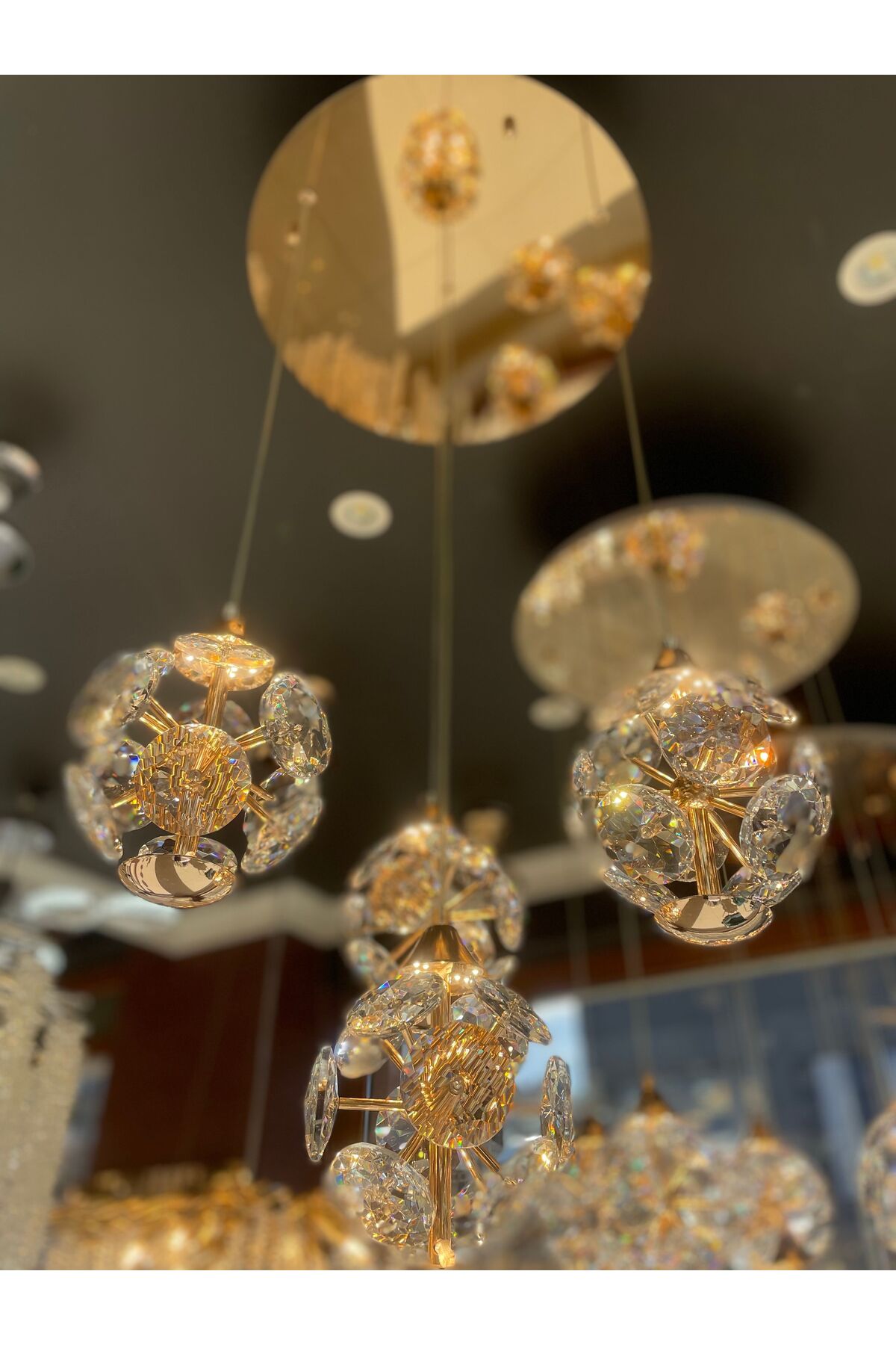 Eczekahome Led Aydınlatmalı Modern Sarkıt Avize Gold Fiyatı, Yorumları ...