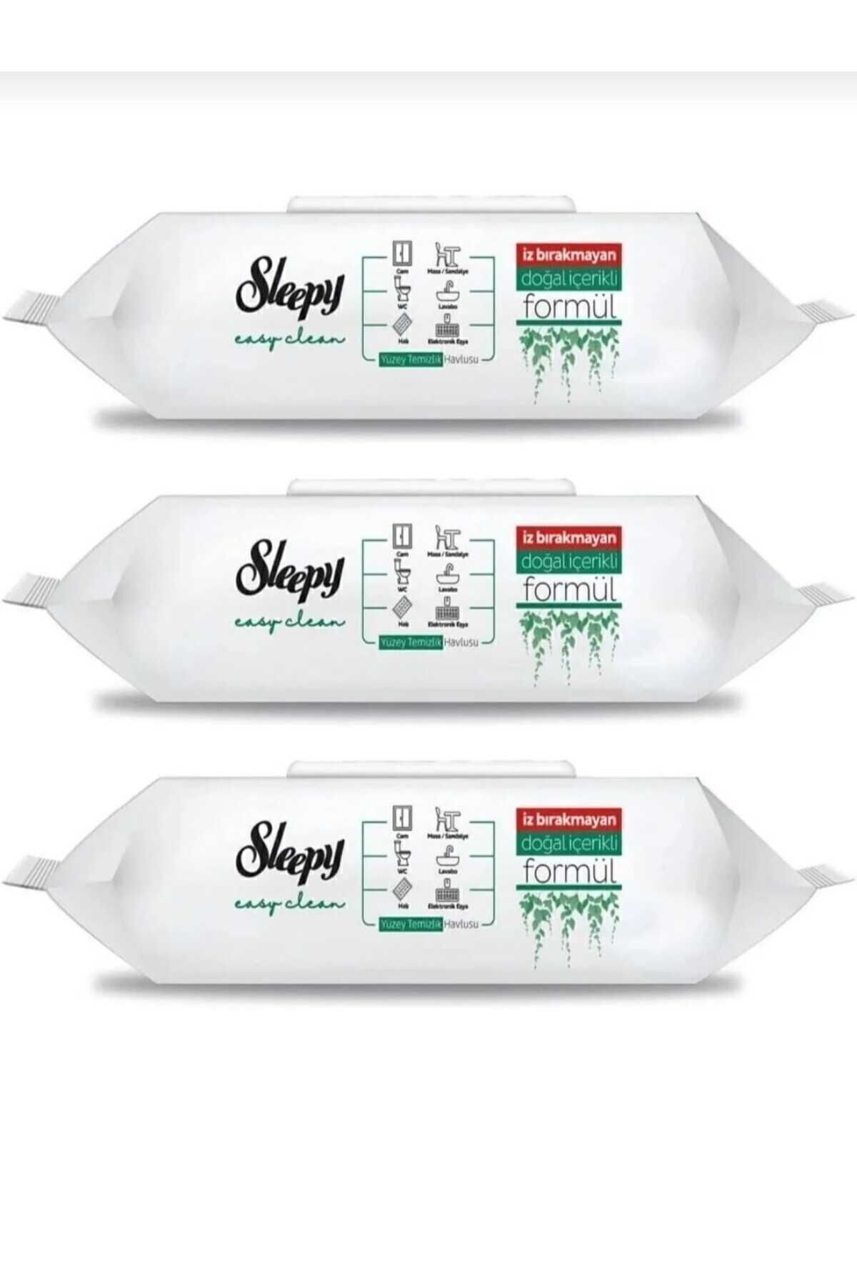 Sleepy Easy Clean Yüzey Temizleme Havlusu 100'lü x 3 Adet Fiyatı ...