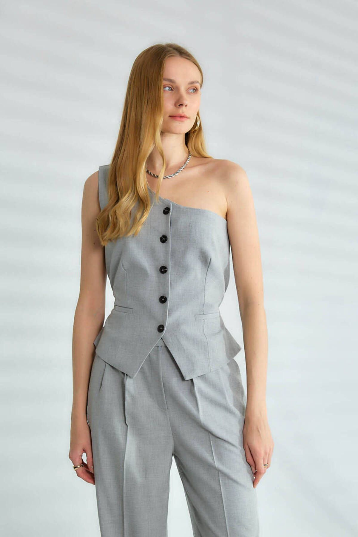 Robin Tania Yelek Açık Gri Fiyatı, Yorumları - Trendyol