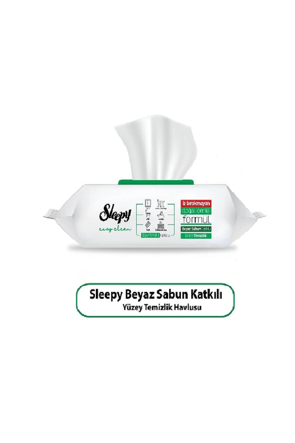 Sleepy Easy Clean Beyaz Sabun Katkılı Yüzey Temizlik Havlusu 3 Adet 3x100 300 Yaprak - Fiyatı ...
