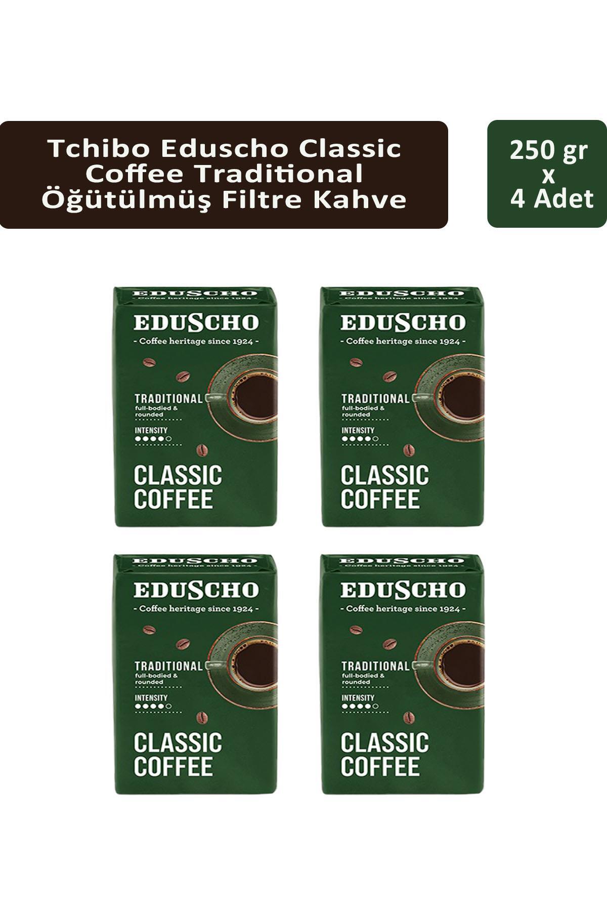 Tchibo Eduscho Classic Coffee Traditional Öğütülmüş Filtre Kahve 250 gr ...