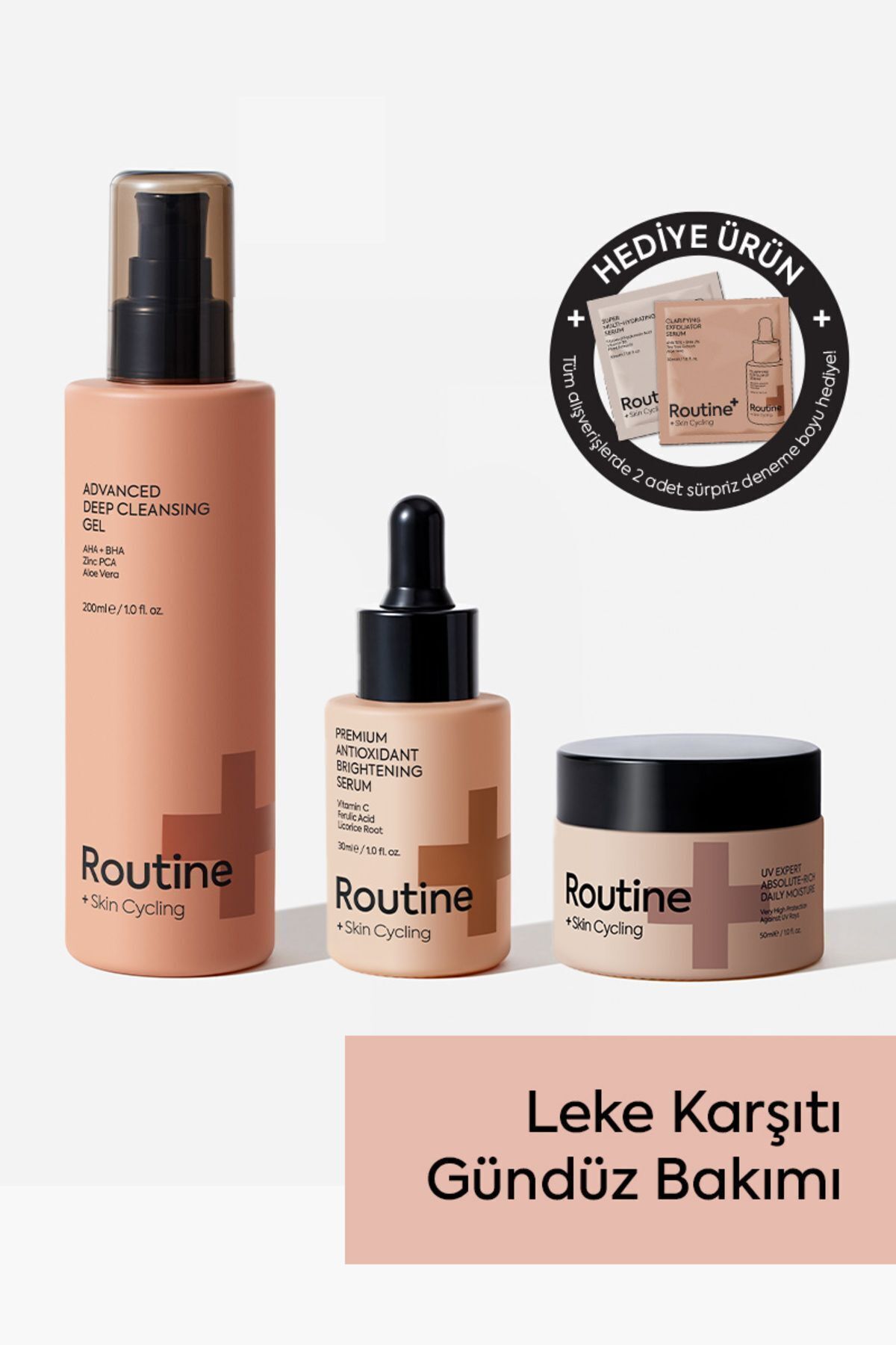 Routine+ Gündüz Bakım Seti | Taze Ve Aydınlık Bir Cilt | Morning ...