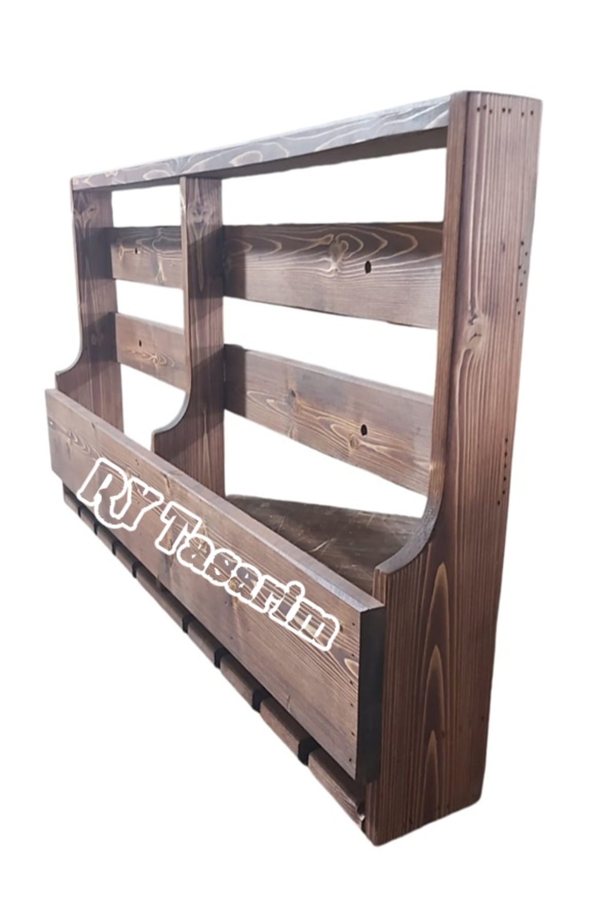 Tasarım Mahsen Büyük Masif Ahşap Şaraplık ( Ry ) - Fiyatı, Yorumları