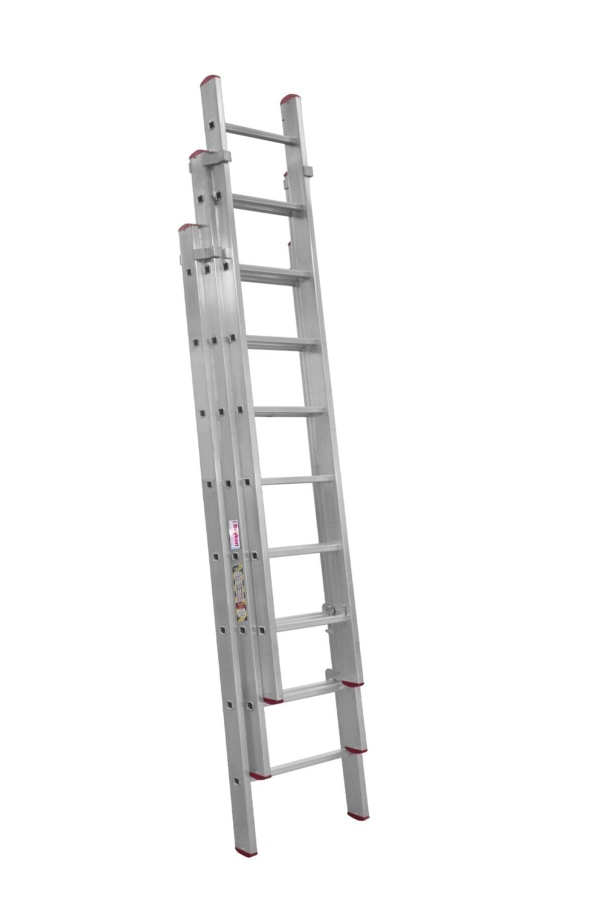 akrobat 3x3 Mt Toplam 9 Metre Endüstriyel Sürgülü Ptt Merdiveni ...