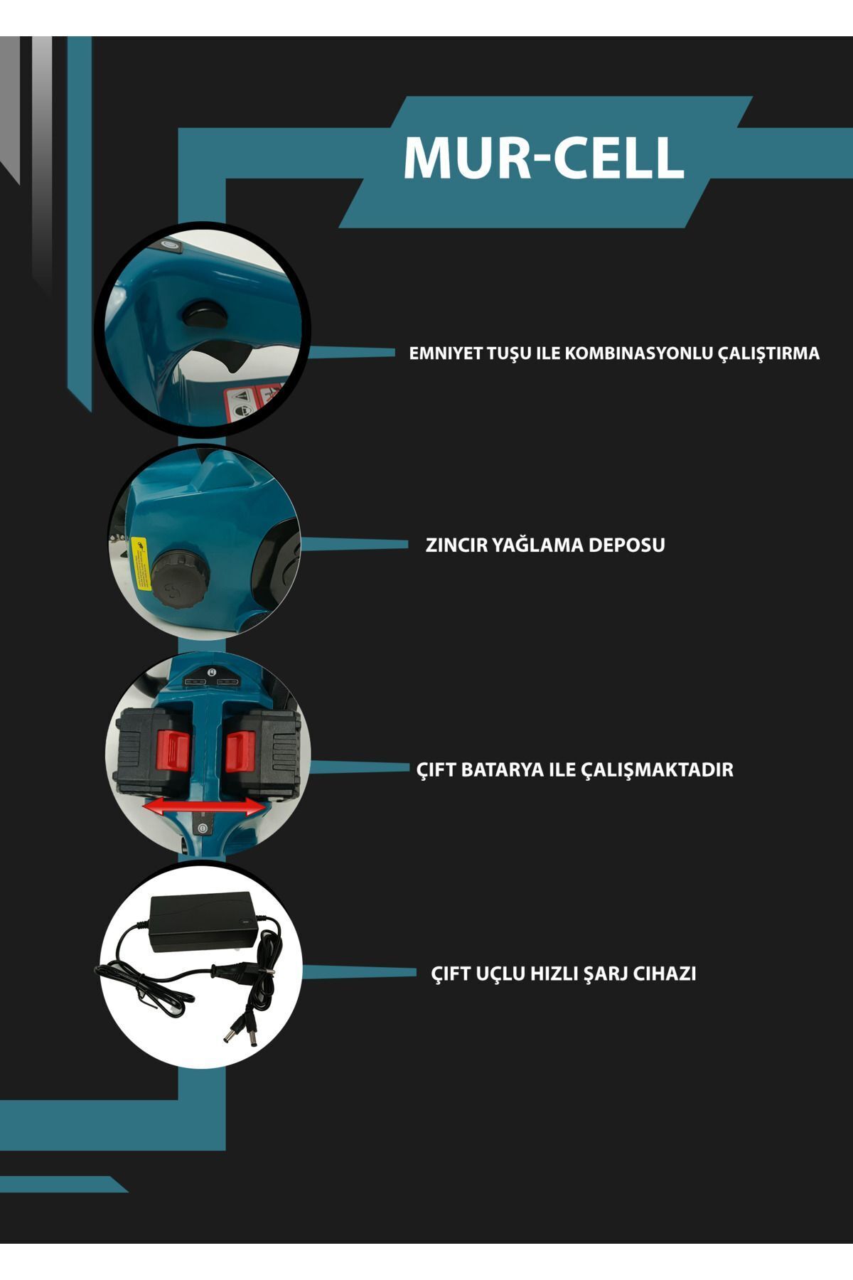 Mur-Cell MURCELL ŞARJLI AĞAÇ MOTORU Fiyatı, Yorumları - Trendyol