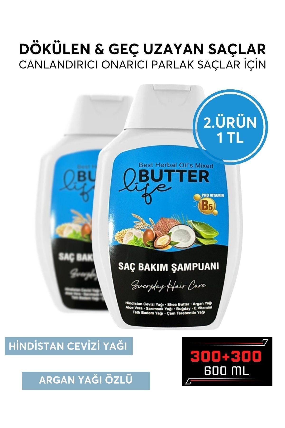 Life Butter E.gzama Ve Kepeğe Karşı Etkili Ve Güçlendirici Saç ...