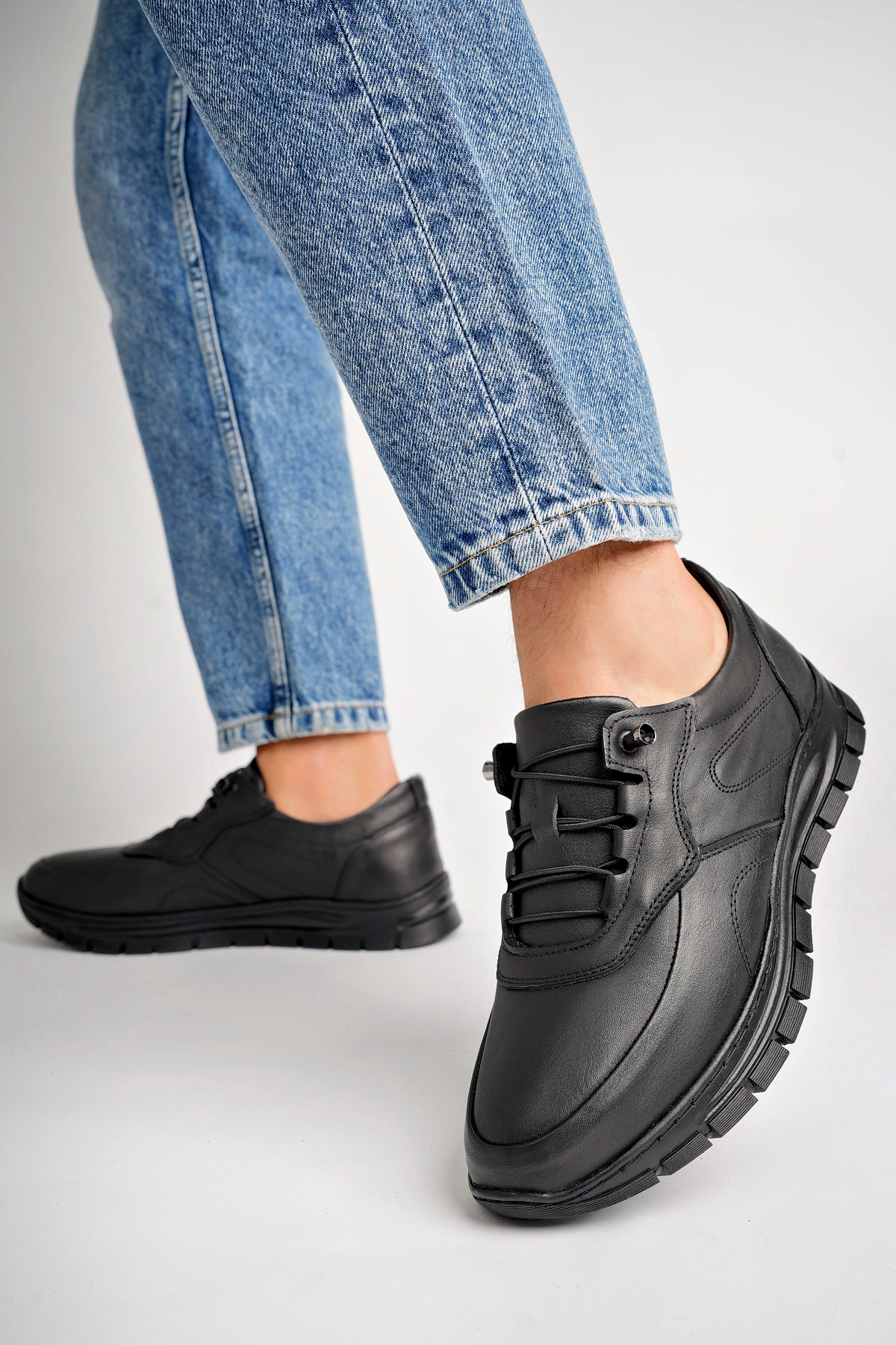 Deripabuc Hakiki Deri Erkek Deri Casual Ayakkabı MRD15-0271-1 Fiyatı ...