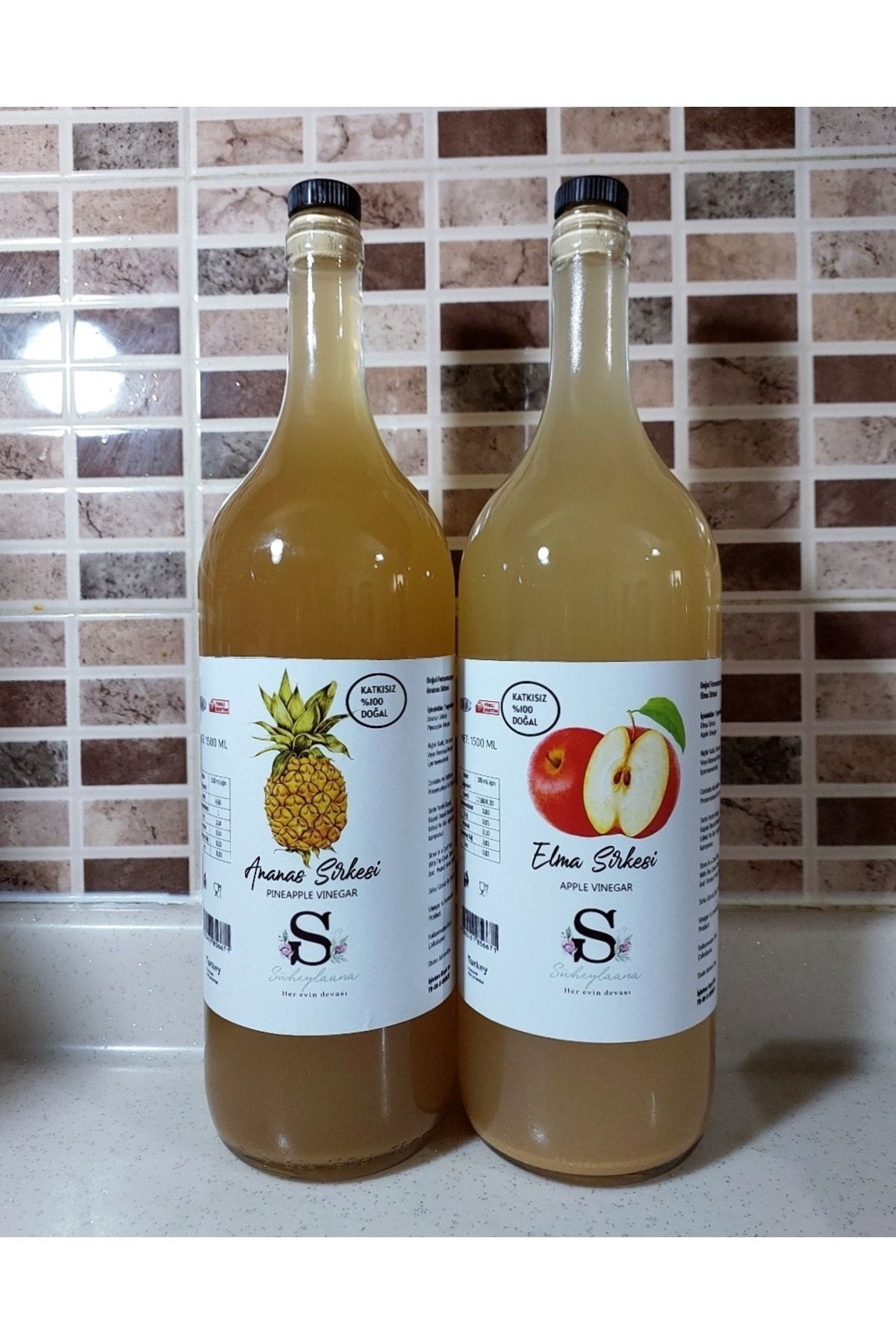 Süheylaana Doğal Ananas Ve Elma Sirkesi 1500 Ml - Fiyatı, Yorumları