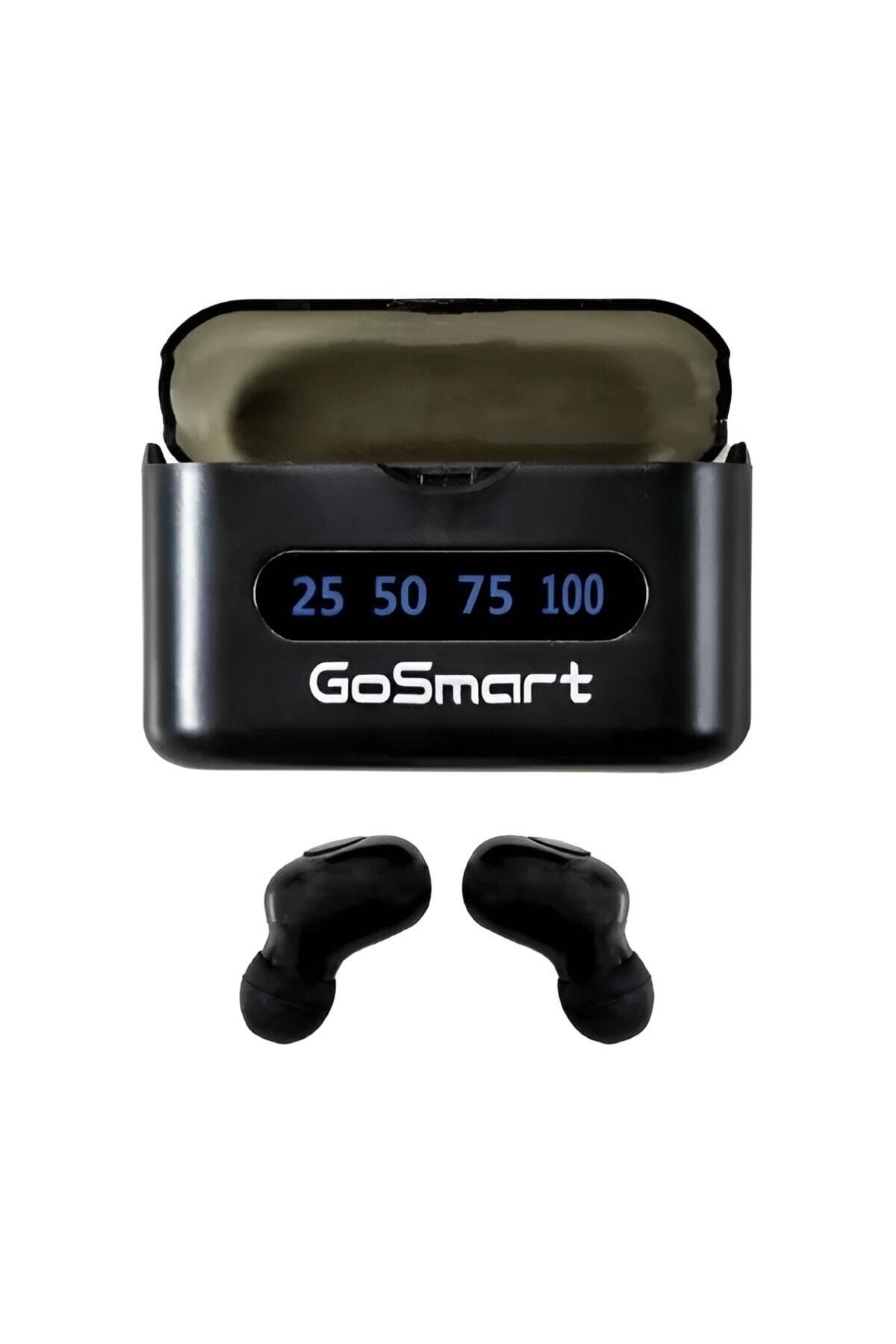 go smart Gosmart Tws-12 Kablosuz Kulaklık Telefon Şarj Edebilme Ve Telefon Tutacak Özelliği Tws ...