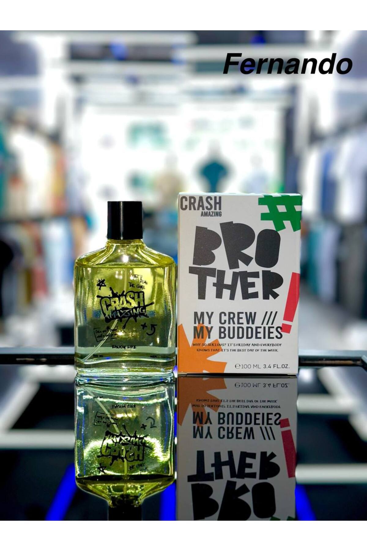AMAZING CRASH Erkek Parfüm Fernando 100ml Eau De Parfum Fiyatı ...