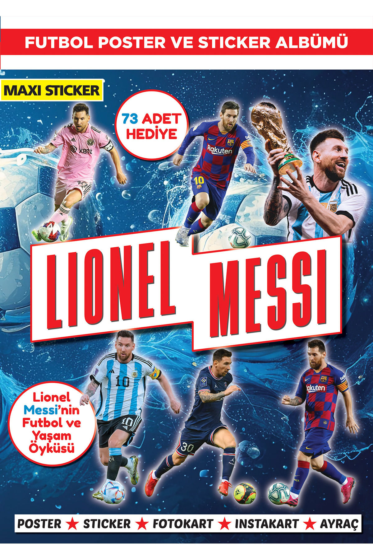 MAXİ Messi Poster ve Sticker Albümü 003 - Fiyatı, Yorumları