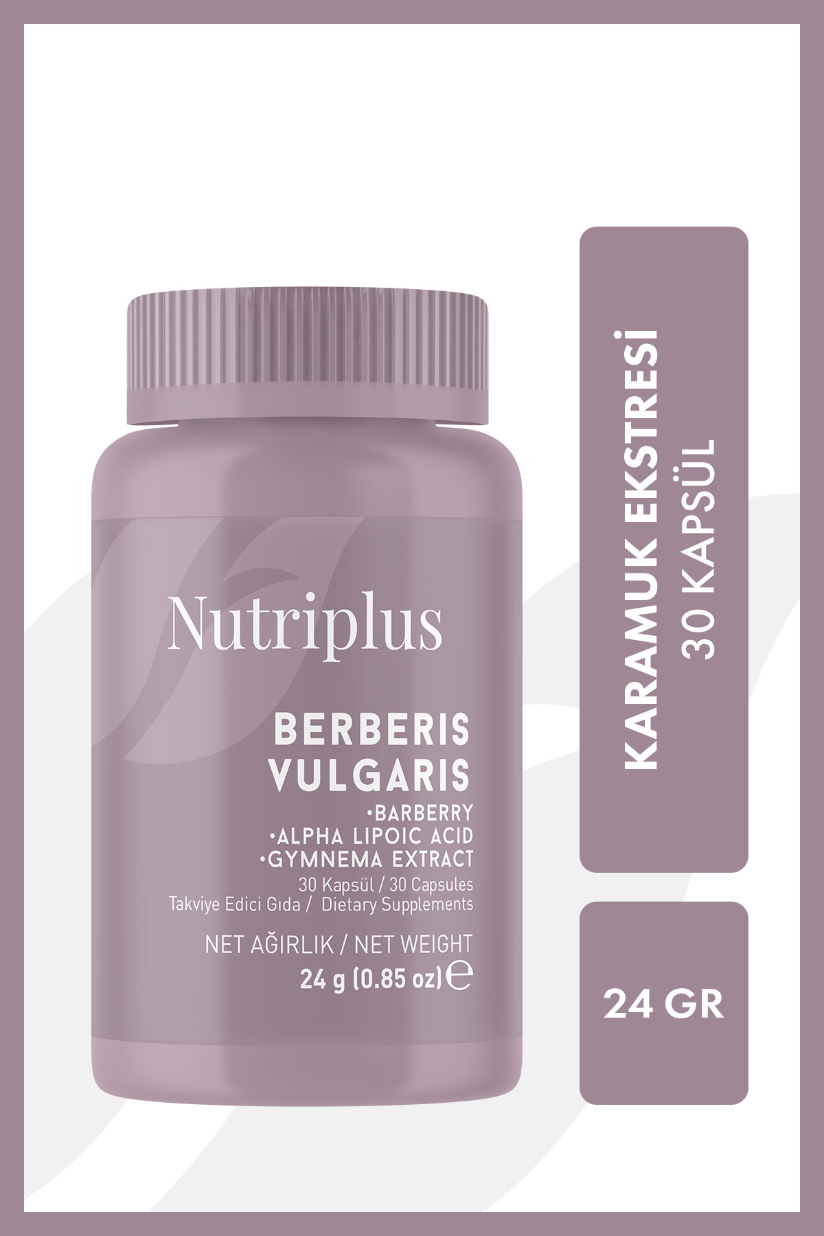 Farmasi Nutriplus Berberis Vulgaris (KARAMUK) Ekstresi 30 Kapsül Fiyatı ...