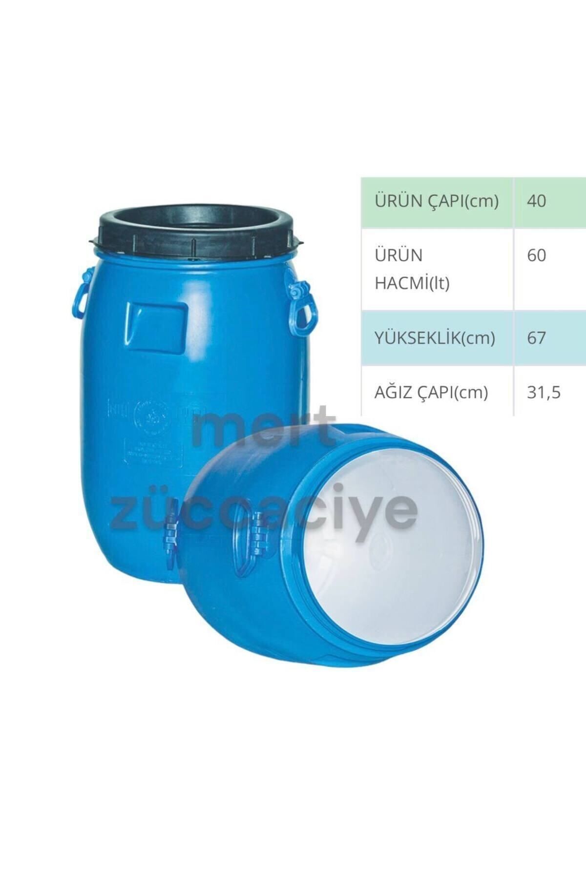 yağmur plastik 60 Litre Varil, Bidon, Yağ Varili Içi Beyaz Kaplamalı ...
